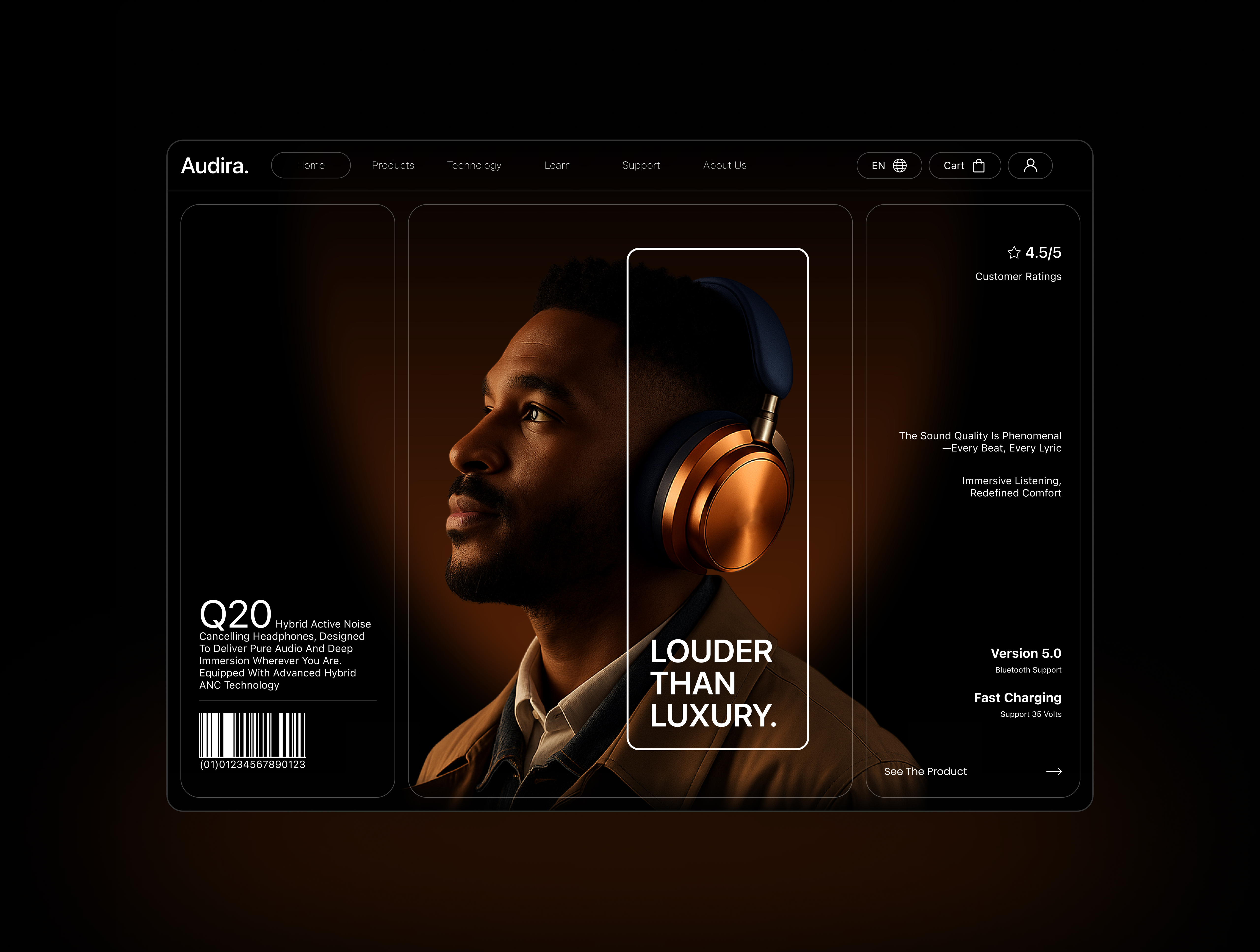 E-commerce Landing Page Design by Sahil Dobariya for Heloxone™ on Dribbble