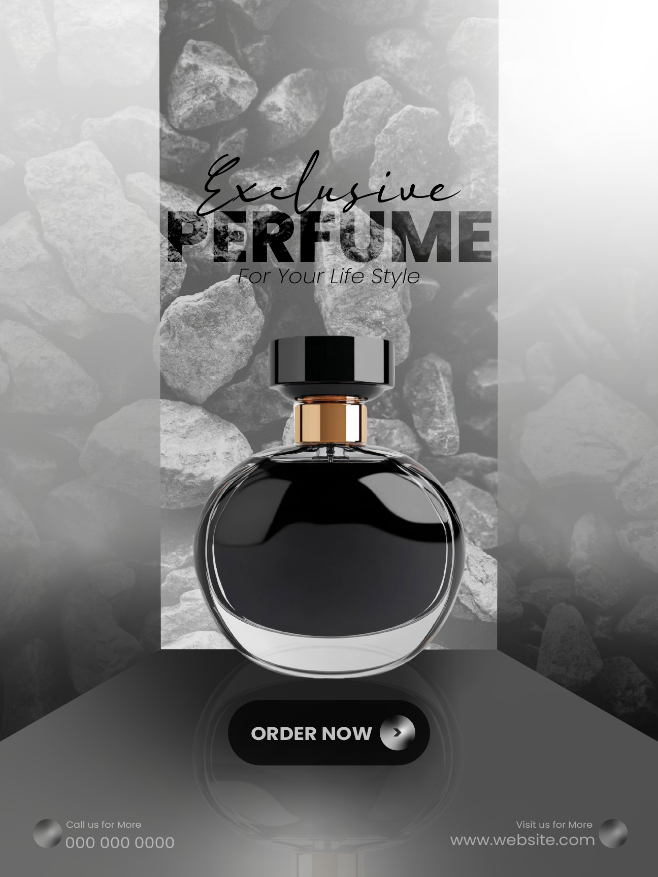 Perfume Poster Design by Sumit Naskar on Dribbble