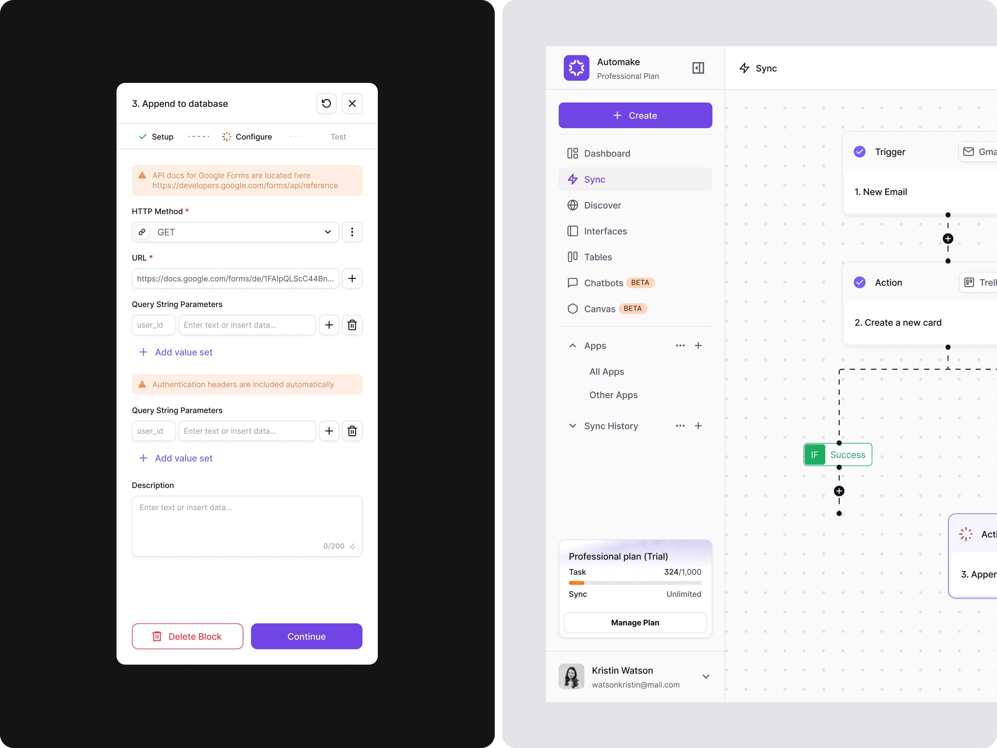 Automake - Automation Workflow by Barly Design for Uxerflow on Dribbble