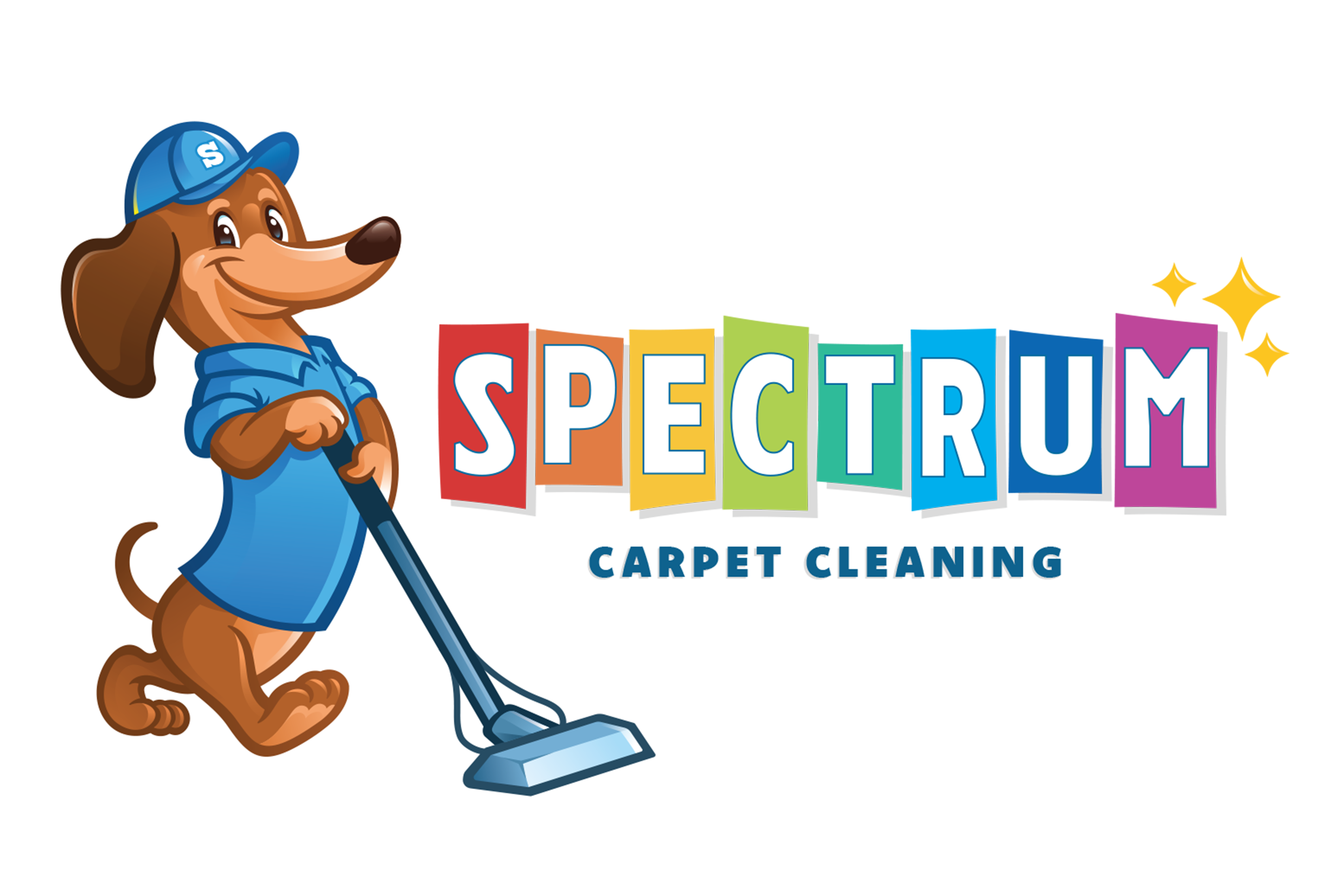 SPECTRUM CARPET CLEANING Brand Identity by Hassan Yazid on Dribbble