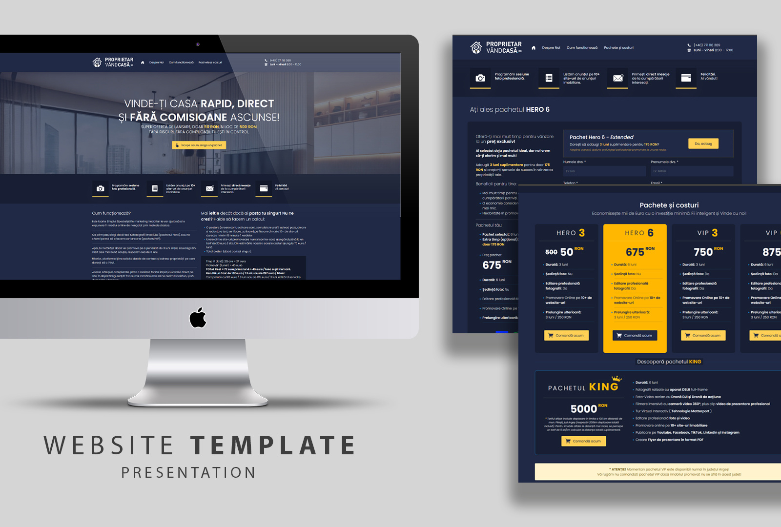 PVC website presentation by AMT Creative on Dribbble
