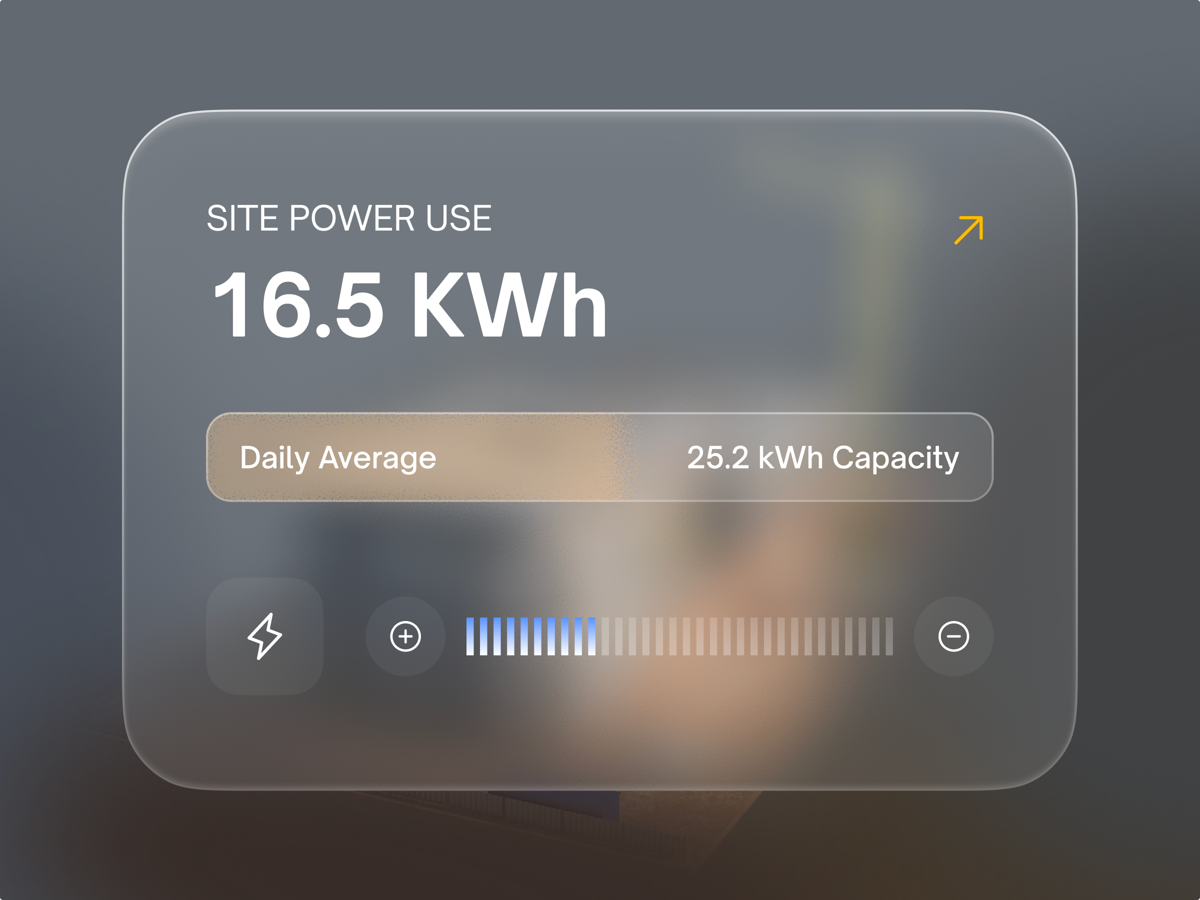 Liquid Glass Widget Components - Smart Construction Dashboard UI by Rakibul 🏀 on Dribbble