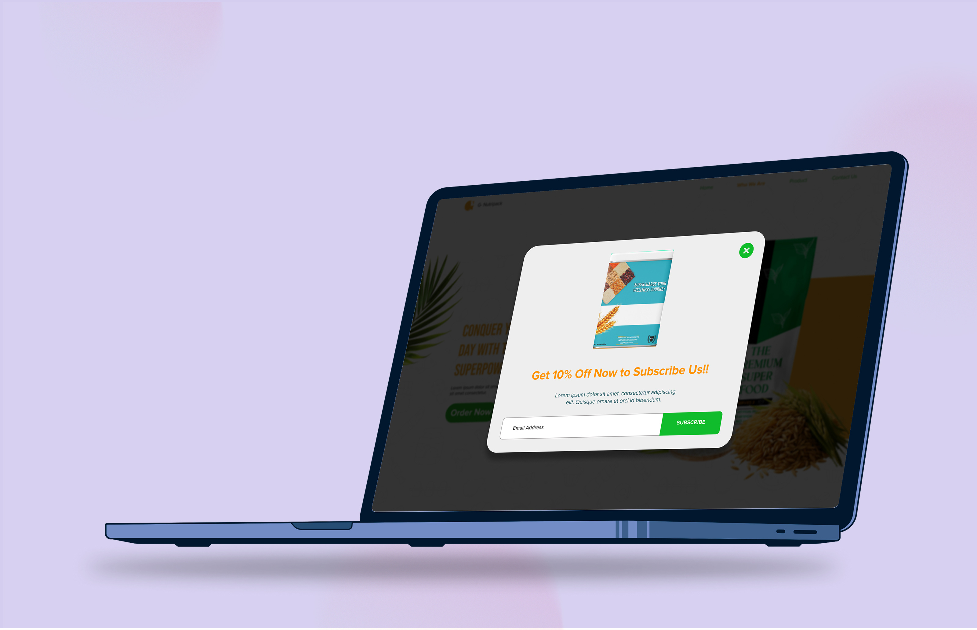Daily UI_016: Pop-up Overlay for Content-Driven Site by Khavishan ...