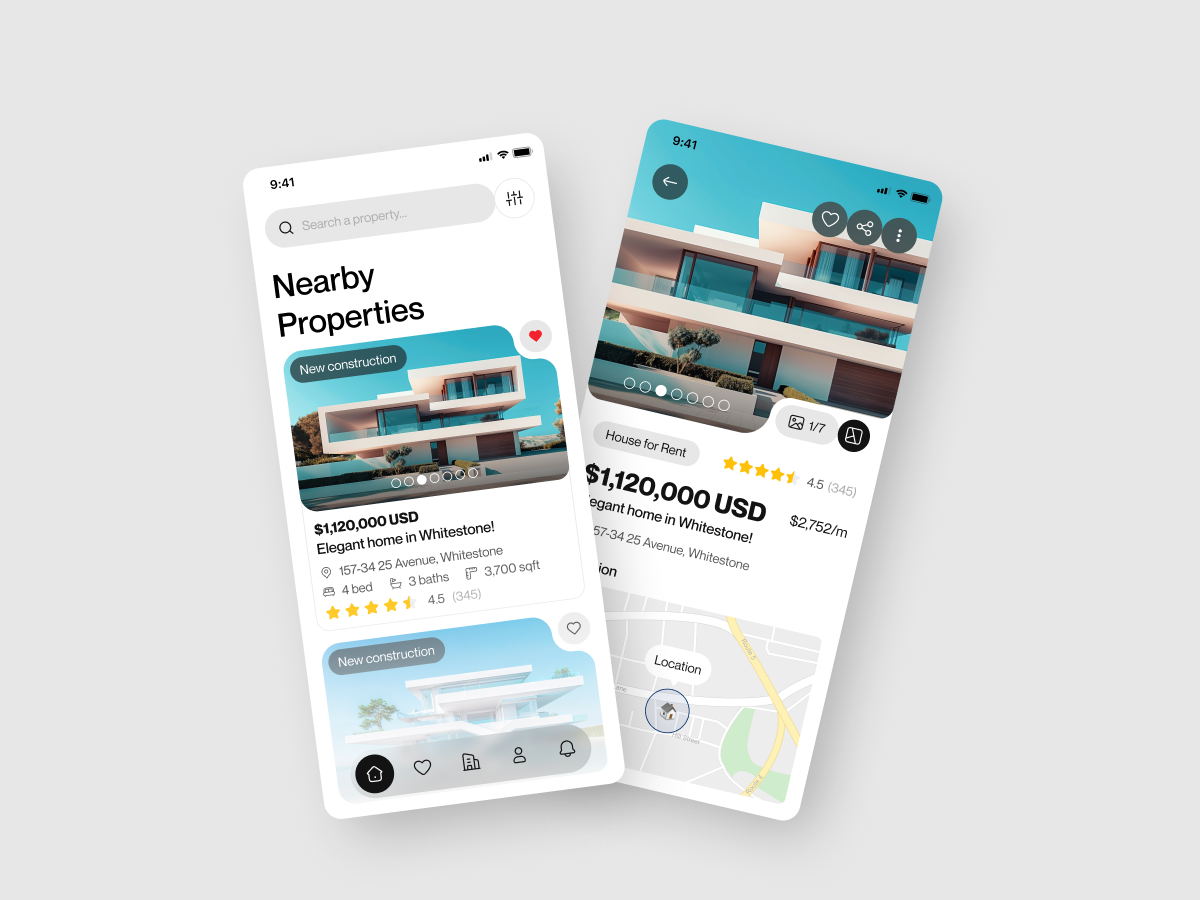 StaySphere Mobile App by Ahmer Ilyas on Dribbble
