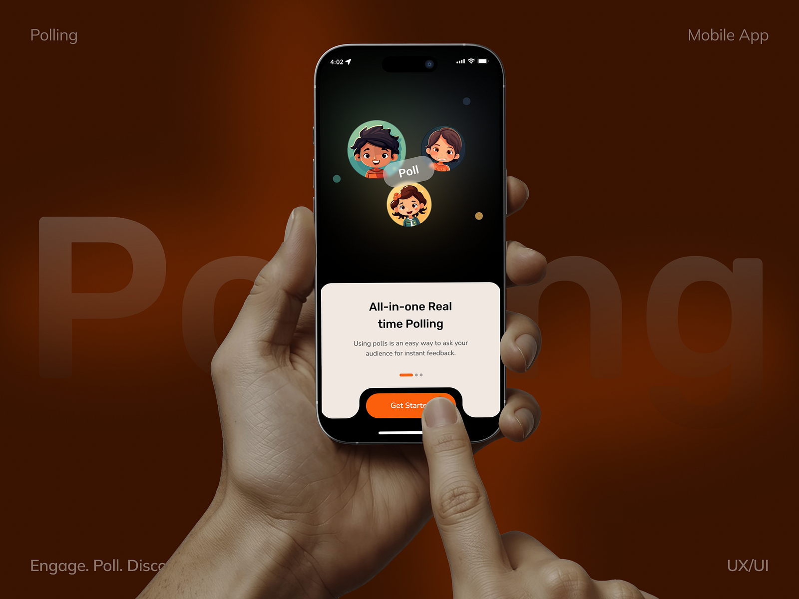 Polling Mobile App by Ahsan Habib on Dribbble