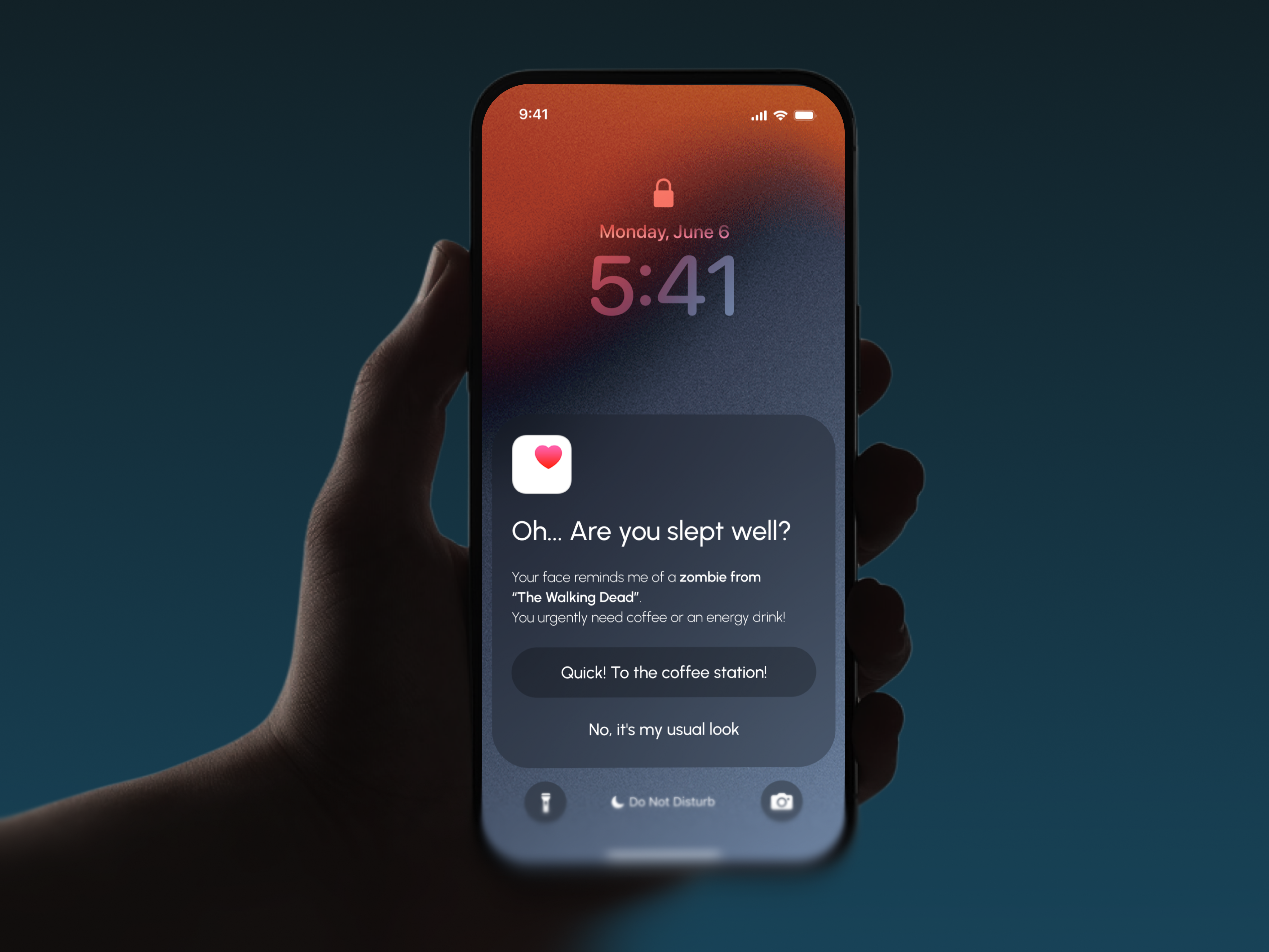 Health App - Smart Sleep Notification by RonDesignLab ⭐️ on Dribbble
