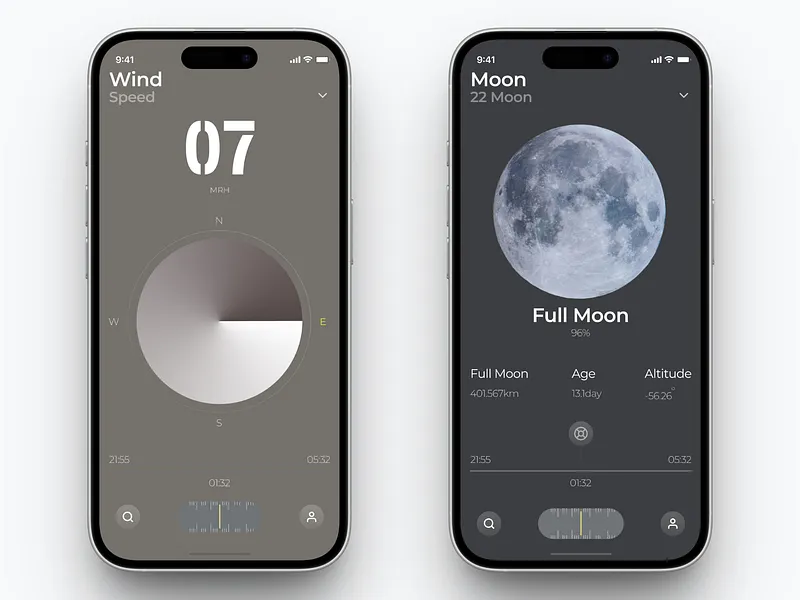 Browse thousands of Weather UI images for design inspiration | Dribbble