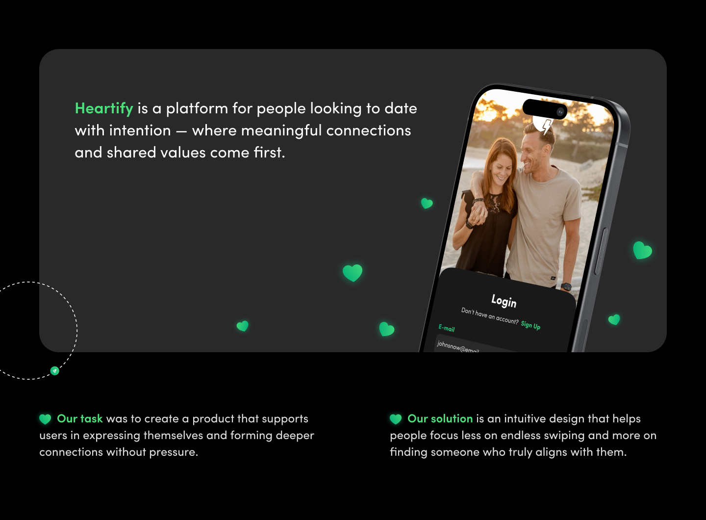 Heartify - dating platform by DreamX Company on Dribbble