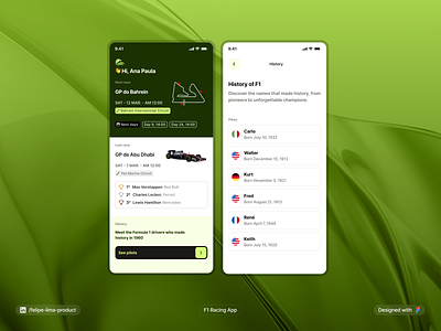 Browse thousands of Racing App images for design inspiration | Dribbble