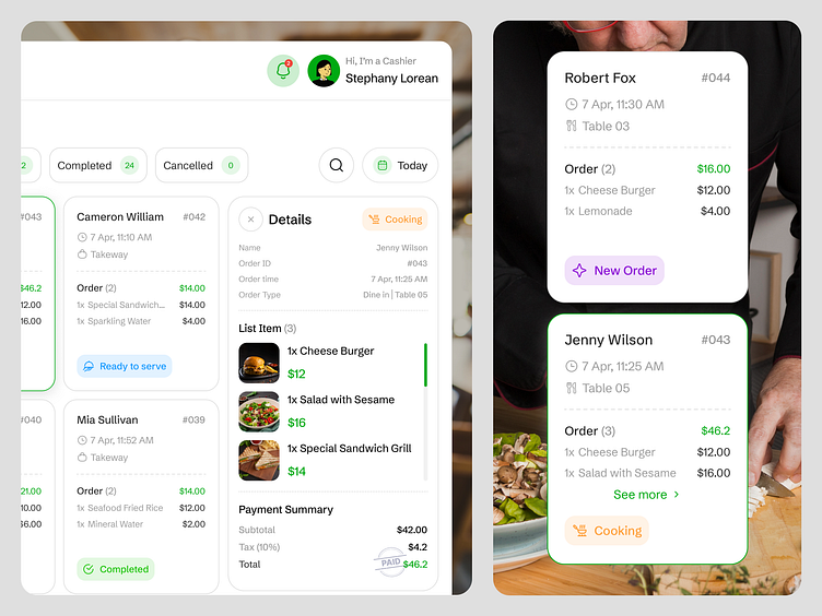 Lapar – Detail Order Restaurant POS Dashboard by Sakma UI/UX for Sakma ...