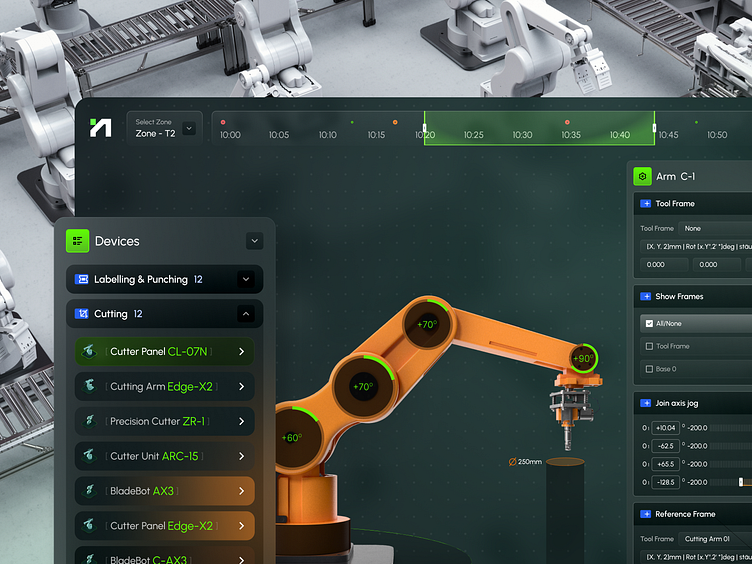 Smart Factory Dashboard – Robotics, Analytics & Monitoring by George ...