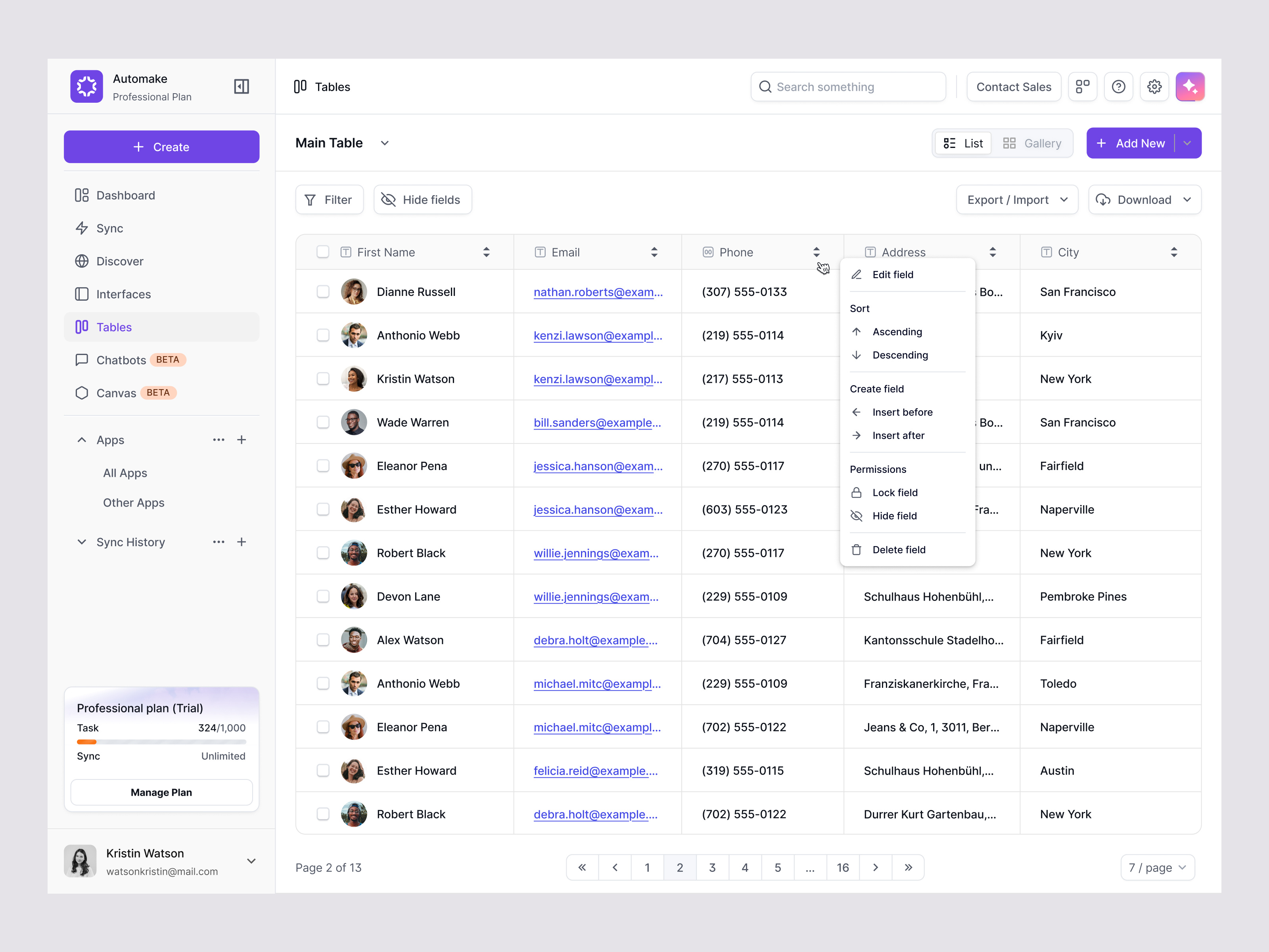 Automake - Integration Apps by Barly Design for Uxerflow on Dribbble