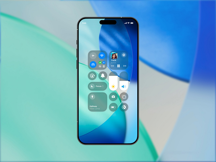 Control Center iOS 26 - Apple Liquid Glass UI by Sakib Al Hasan on Dribbble