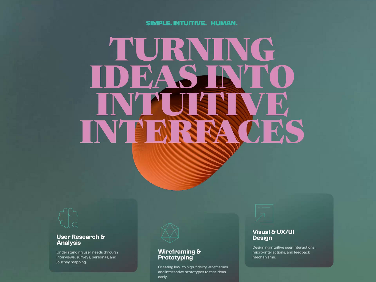 UX Agency - Title Animation by Ramesh on Dribbble