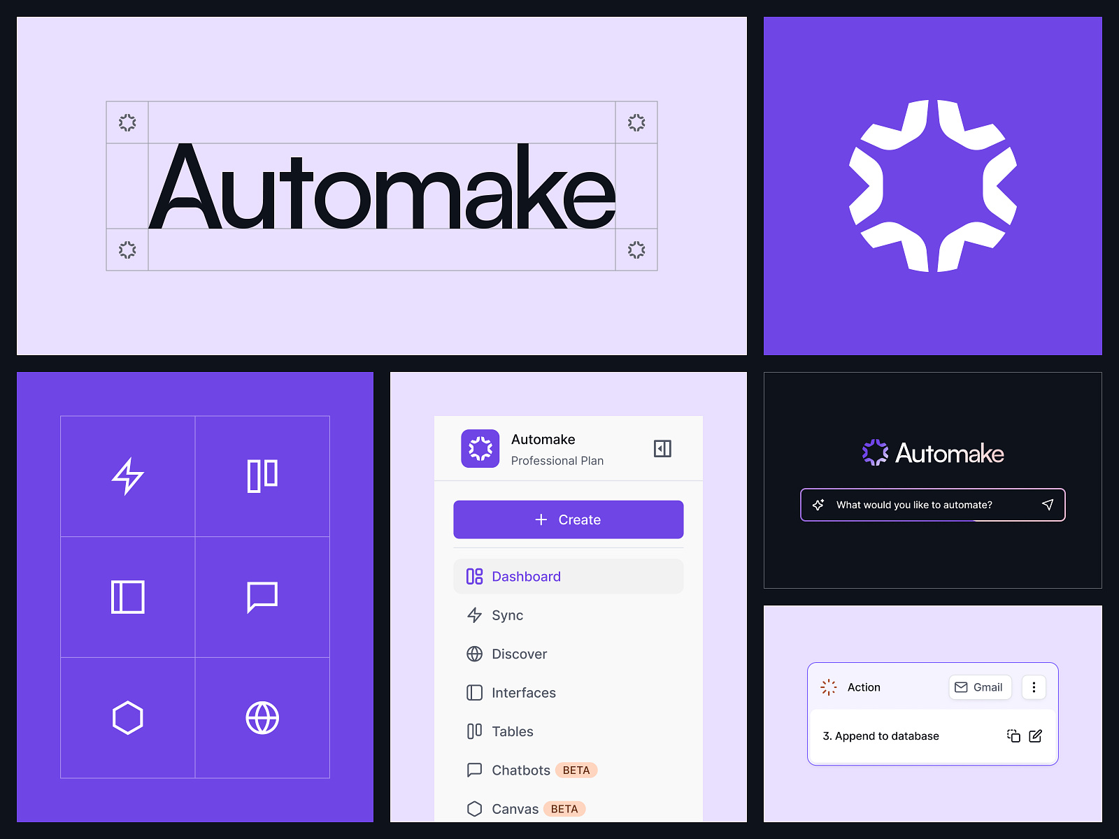 Automake - Branding & Logo by Uxerflow on Dribbble