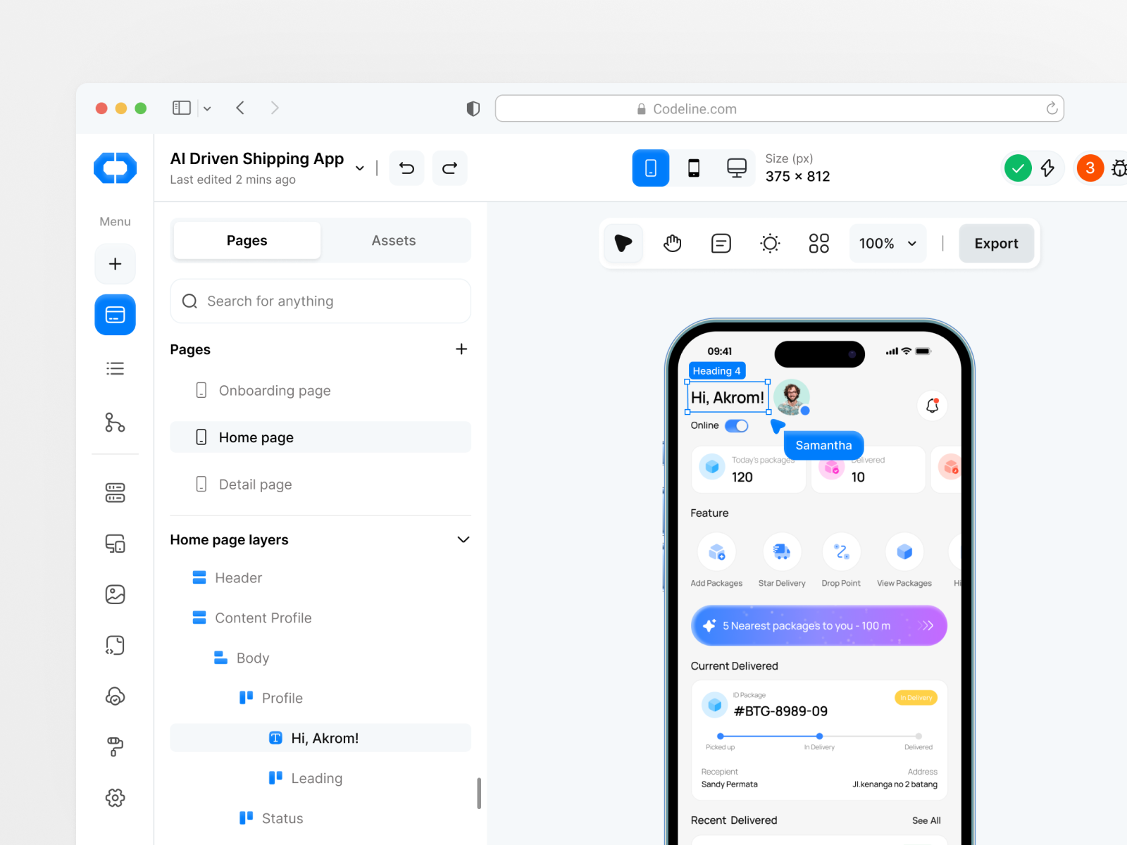 Codeline - App Builder Dashbaord by Akrom Muhamad on Dribbble