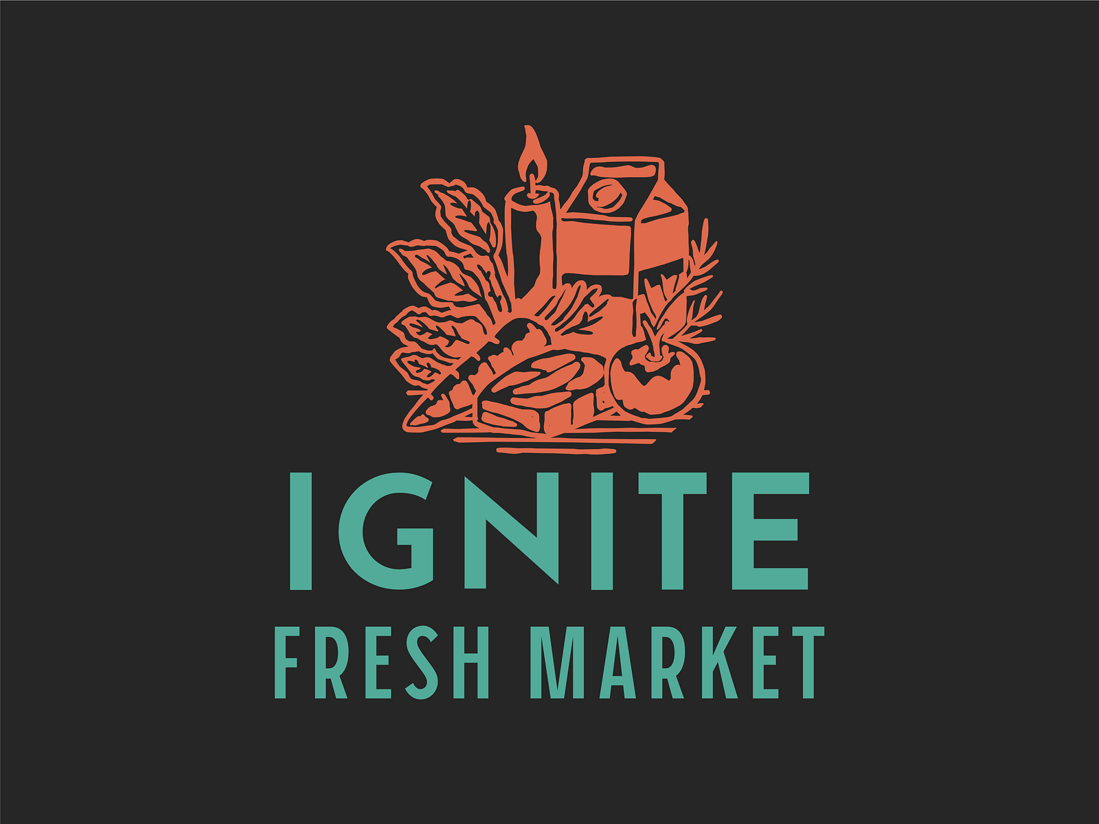 Ignite Logo Design by Luthfi Works on Dribbble