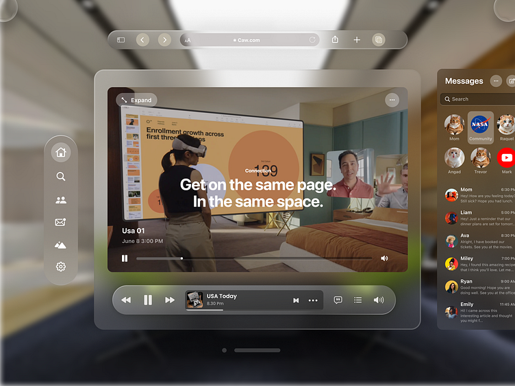 Apple Liquid Glass UI Design by Abu Bokkor Siddik 🔥 on Dribbble