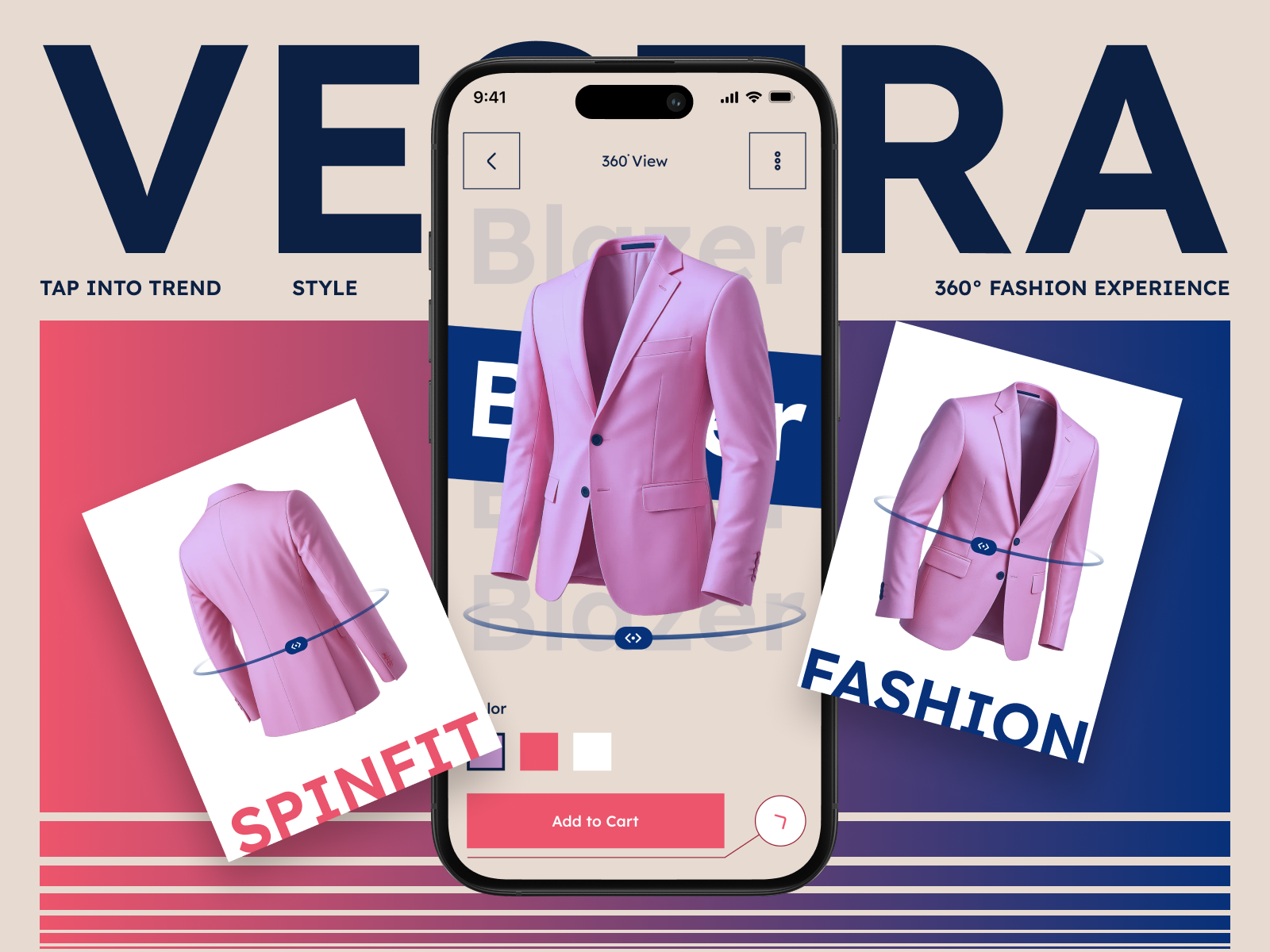 Vestra - Ai Fashion App by MQoS UI/UX for MultiQoS on Dribbble