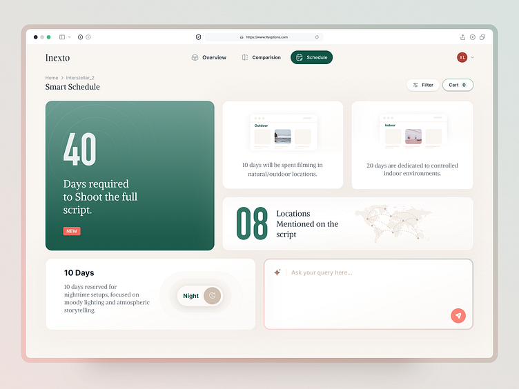 Inexto – AI-Powered Script Decoding & Production Scheduling Plat by ...