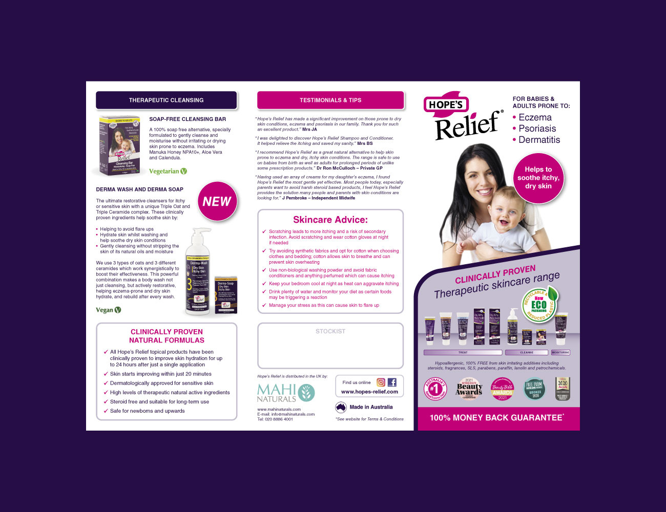 Leaflet Design by James Lindley on Dribbble