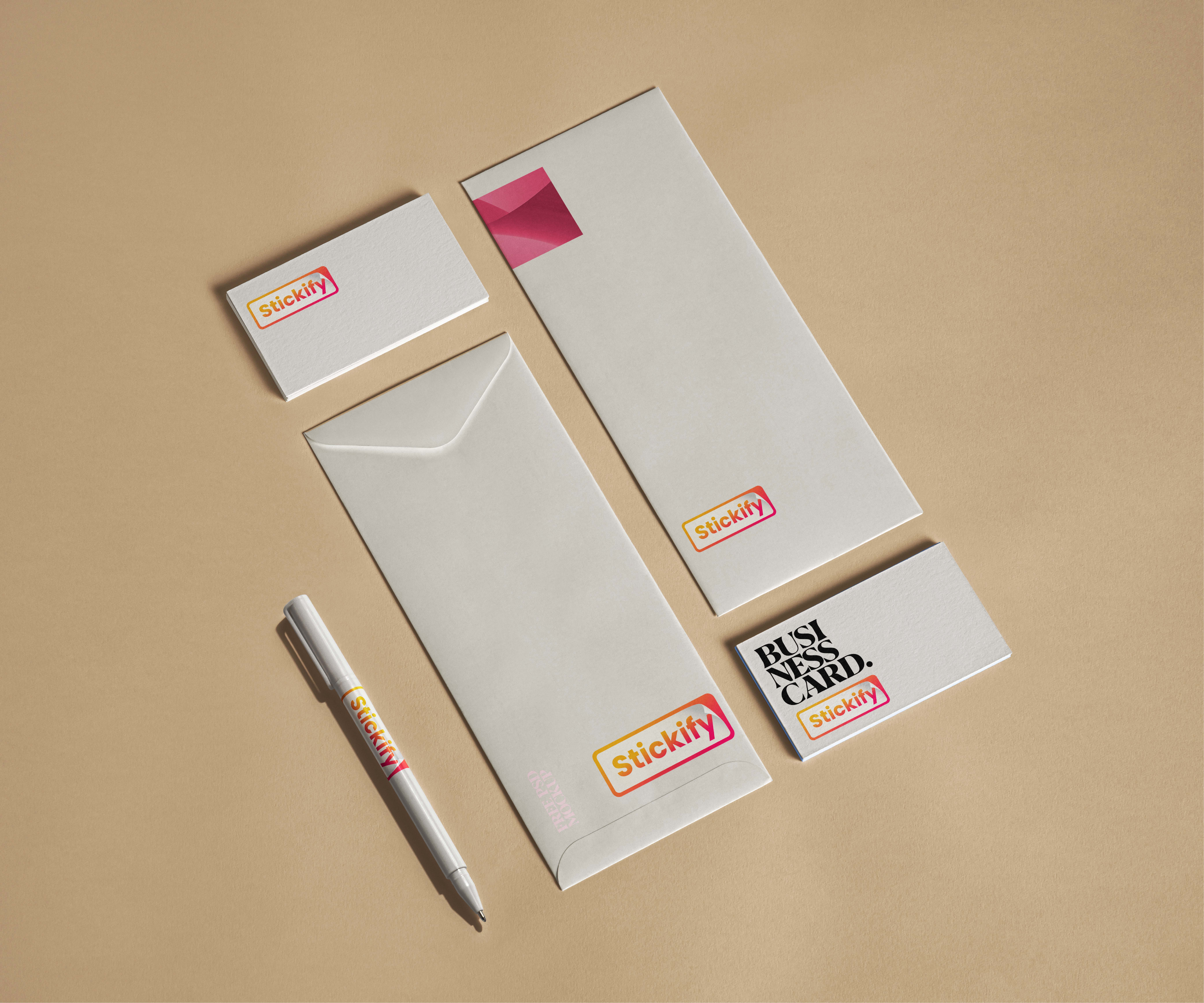 Stickify - Logo Design ! by Brandnxt - Digital Marketing Agency on Dribbble
