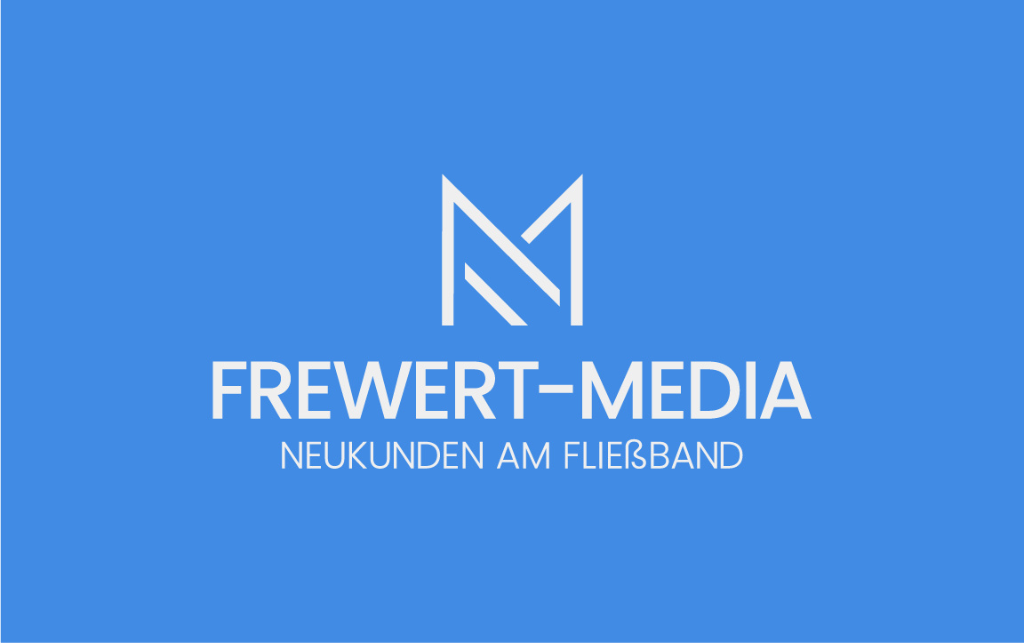 Modern, Letters F and M Minimal Logo Design Frewert Media by Markistry ...