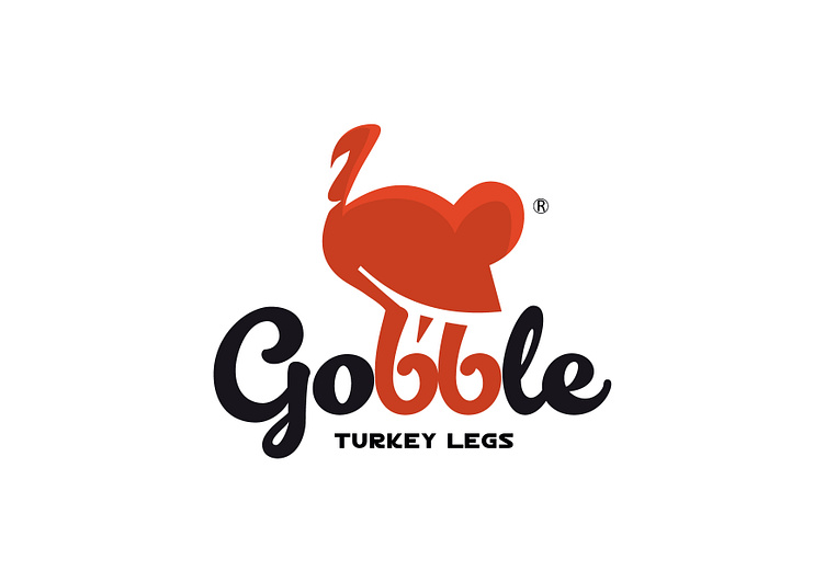 Gobble Turkey legs logo for Turkey kebabs restaurant by Eastahad on ...