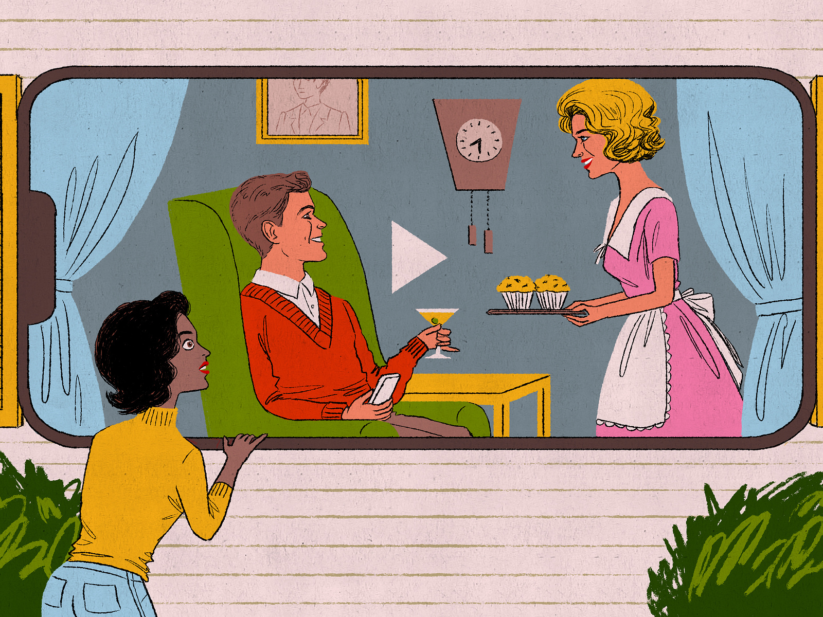 Trad wives by Jackie Lay on Dribbble