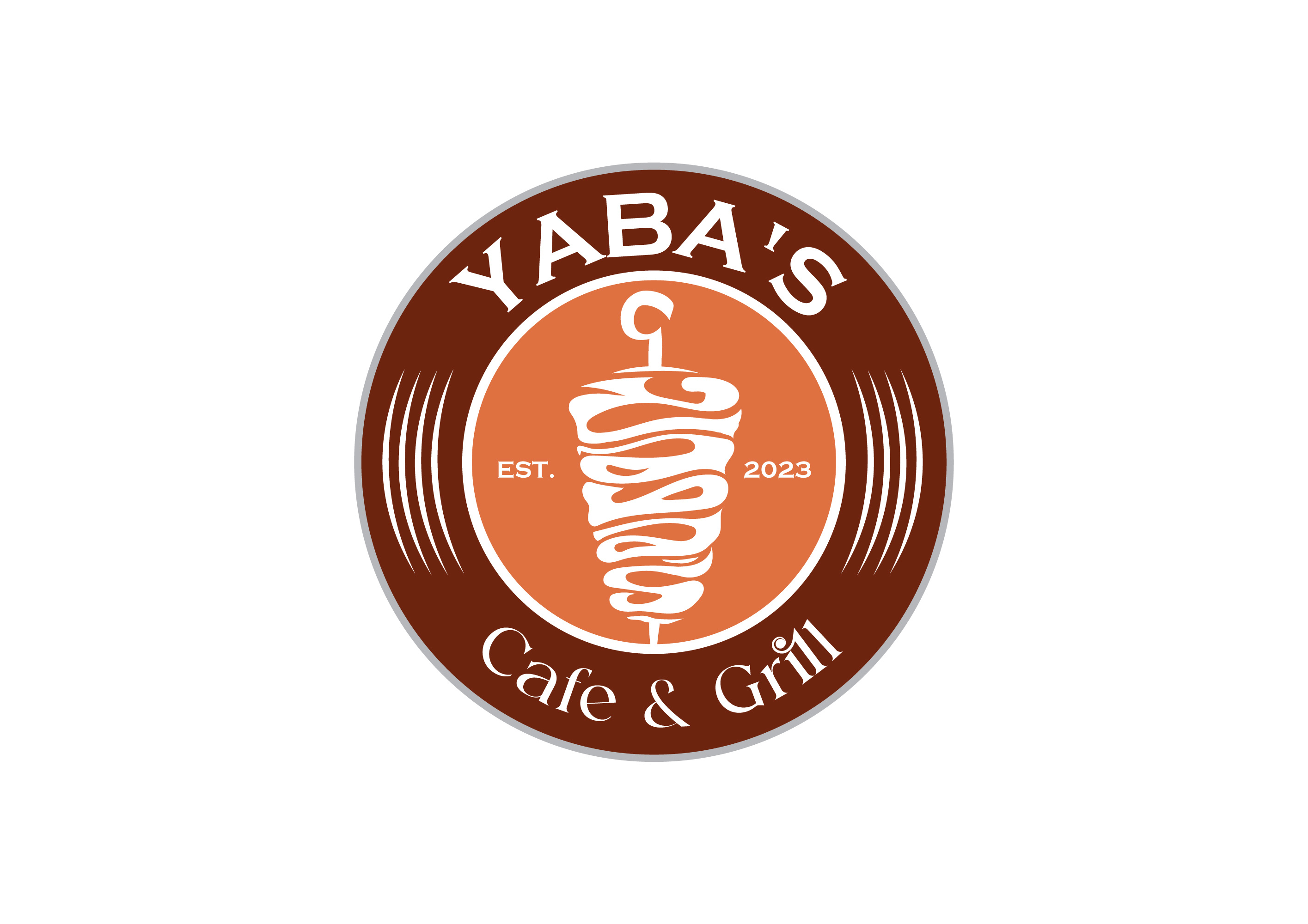 Yaba's Arabian Shawarma company logo by Eastahad on Dribbble