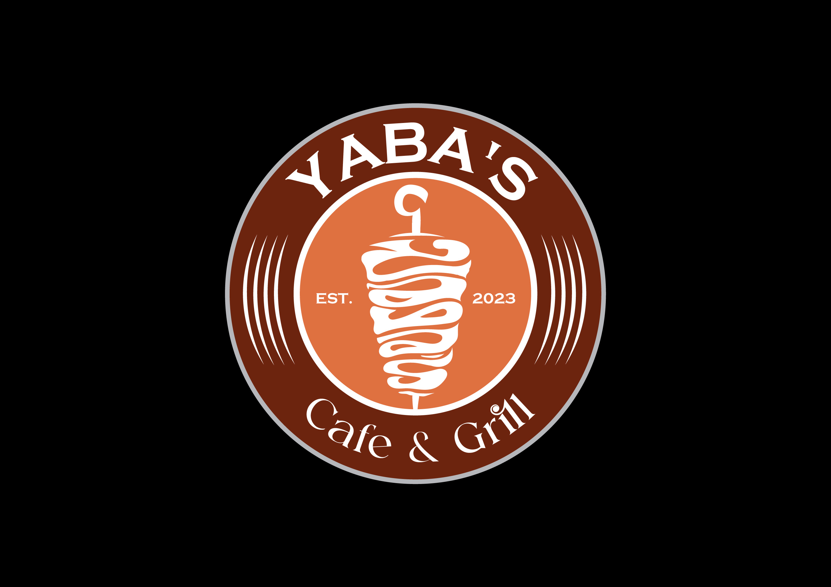 Yaba's Arabian Shawarma company logo by Eastahad on Dribbble