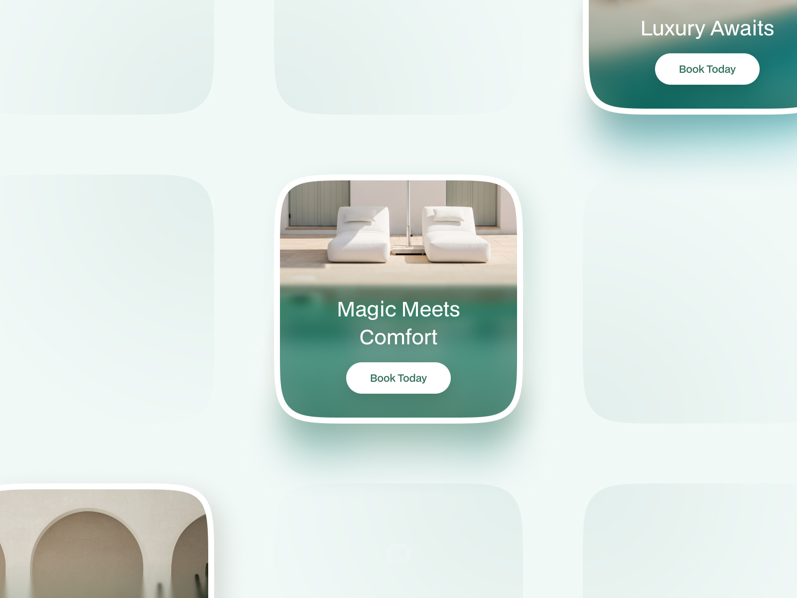Progressive Blur UI Cards by Cosmiq Designer on Dribbble