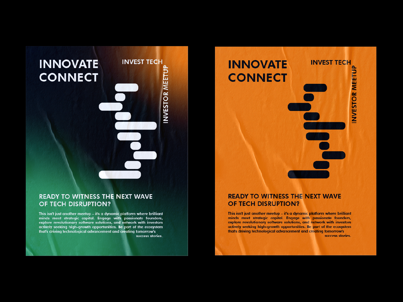 Investor Meetup Event Poster by Aryan Biswakarma on Dribbble