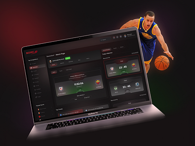 Sports Dashboard UI Design by SK Billal Hossain on Dribbble