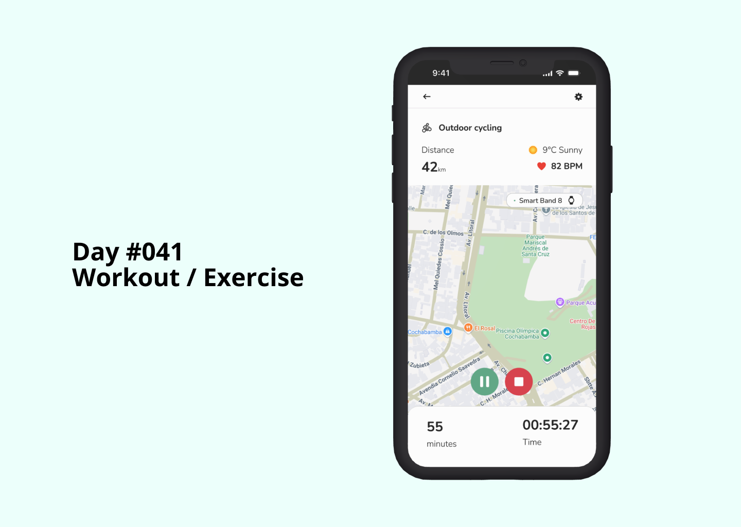 Day 41 Workout/Exercise - Daily UI Challenge by Melany Ventura on Dribbble