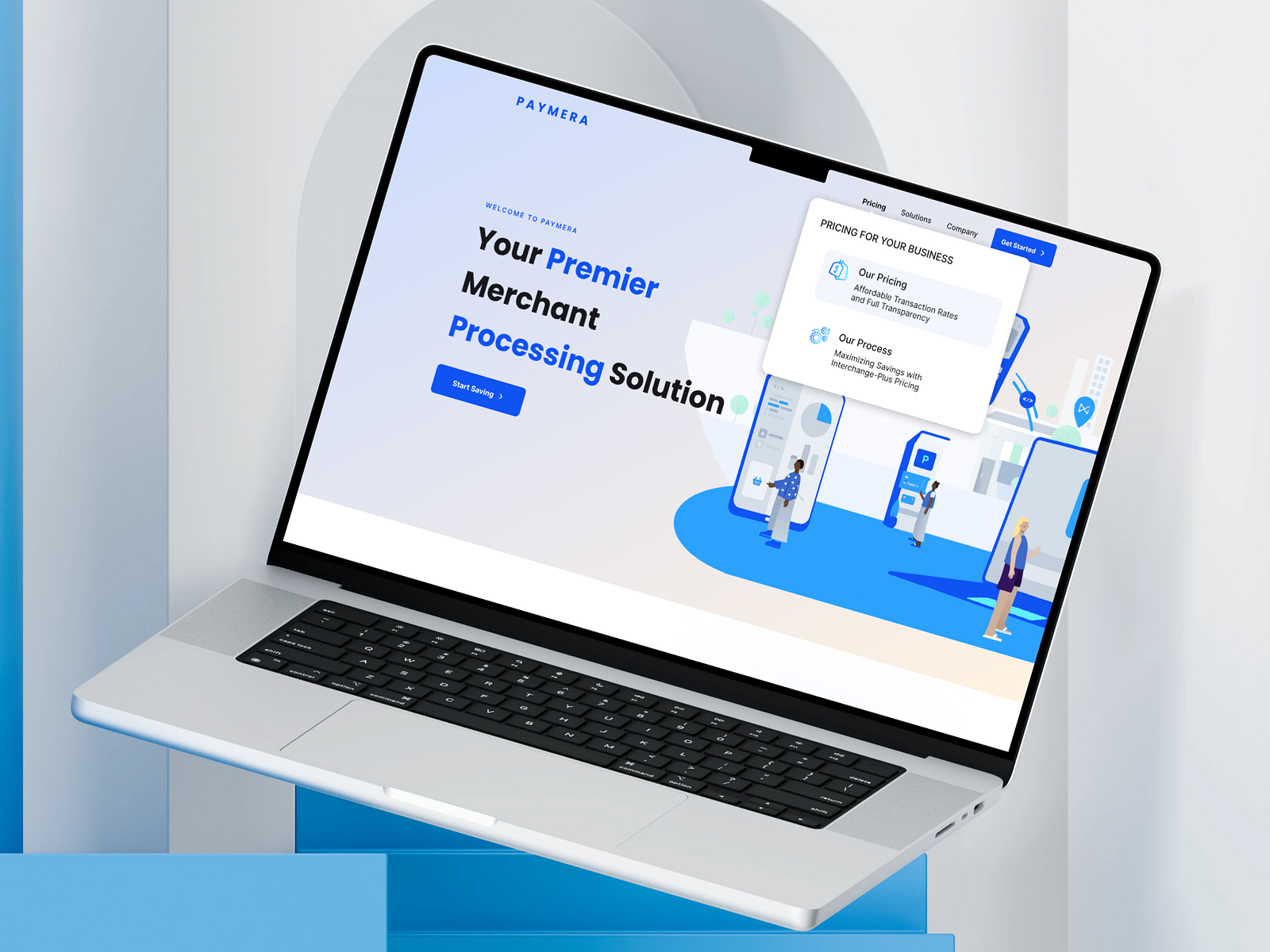 Paymera - Premier Merchant Processing UI Design by Kaes Mahmud on Dribbble