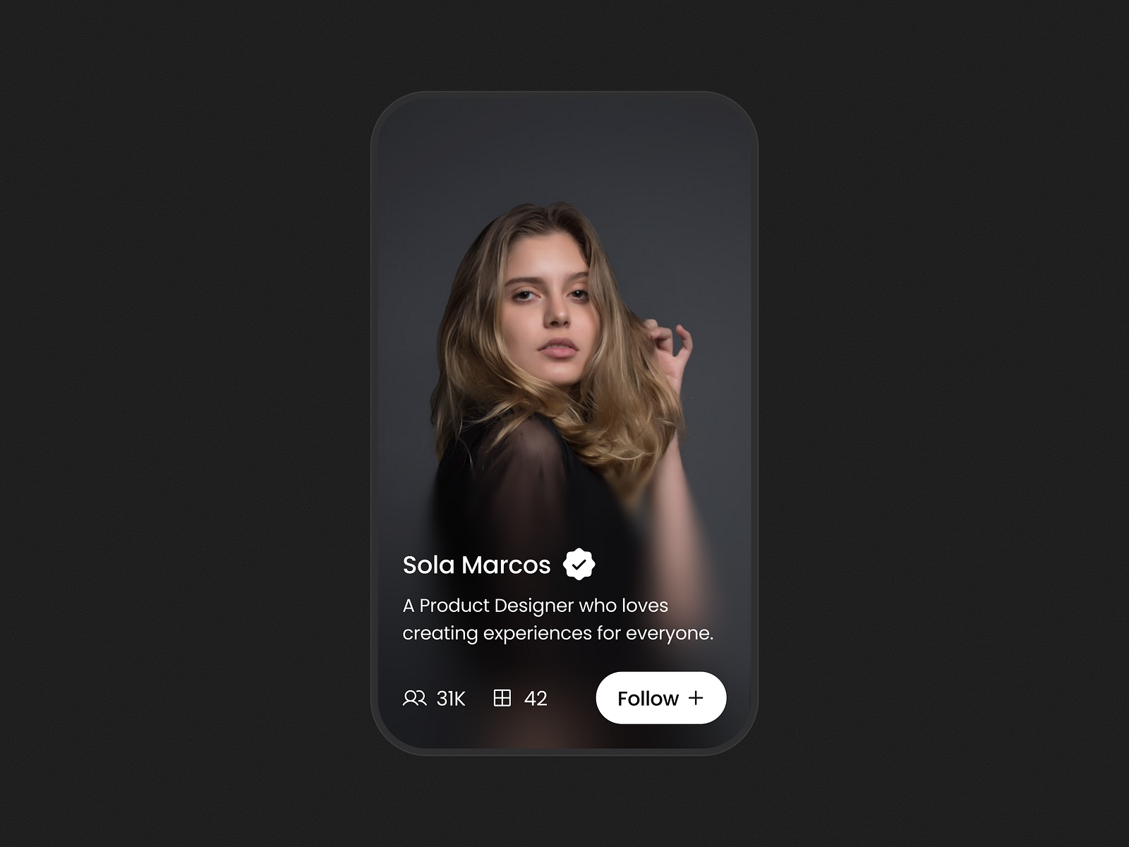 Progressive Blur Card | Figma's Latest Feature by Mohamed Y. on Dribbble
