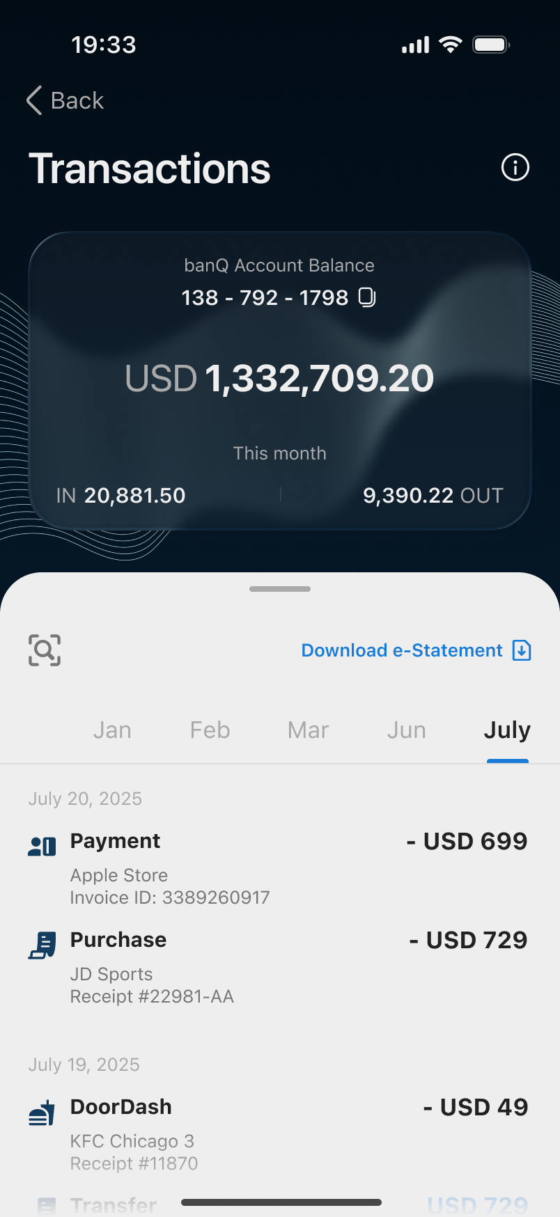 mobile banking app ui design by Krisnandika on Dribbble