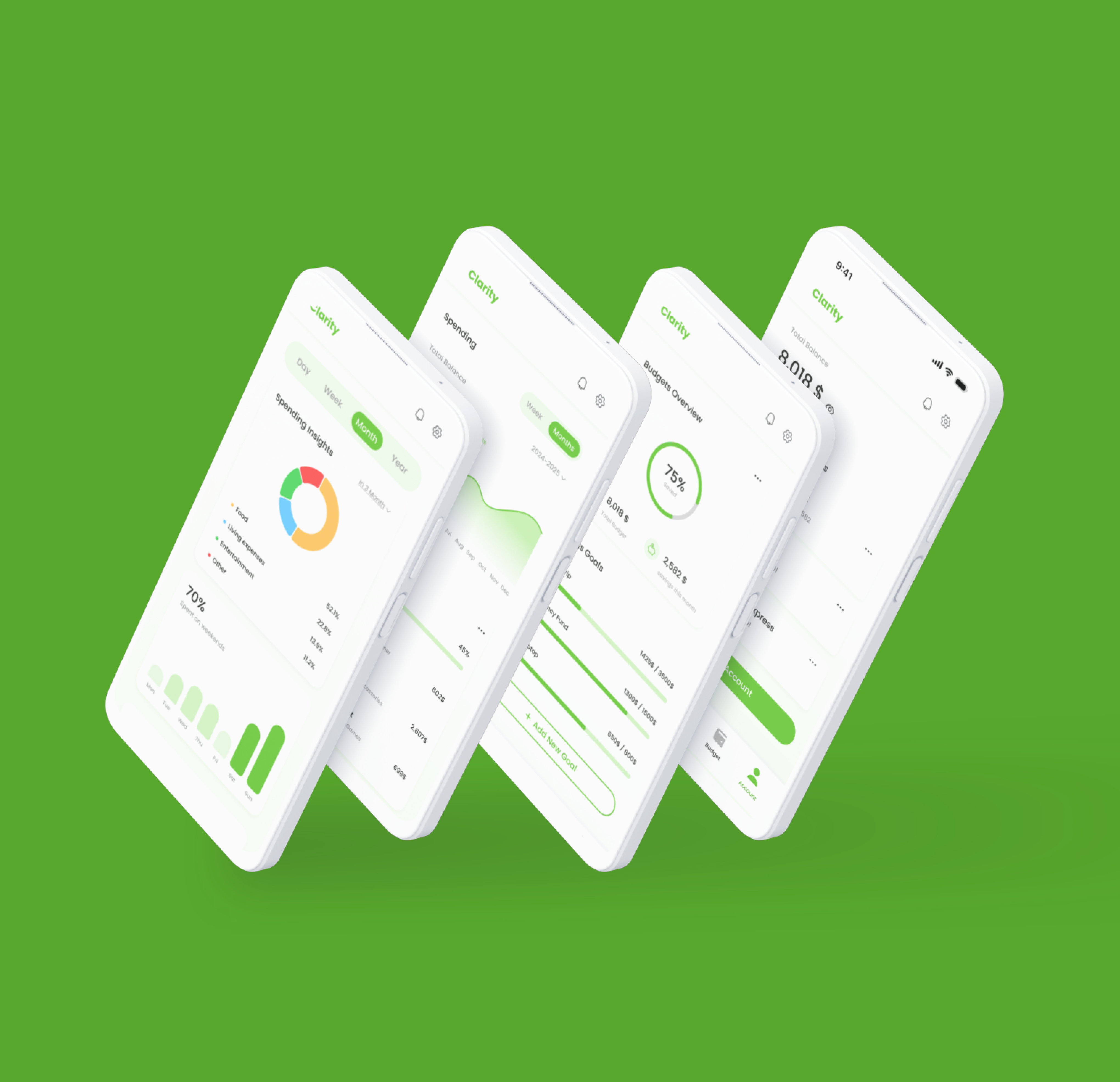 Finance Tracker App - UI Design by Youssef Mizani on Dribbble