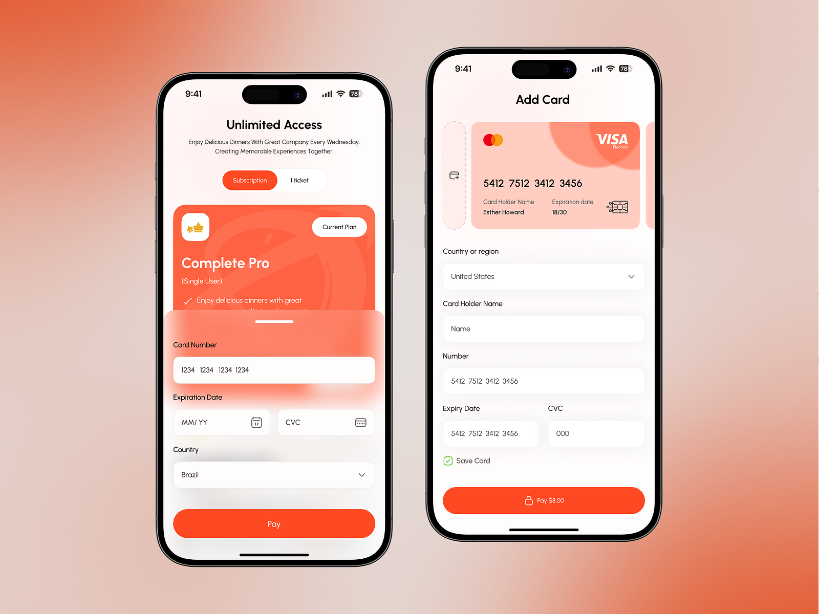 TimeLeft Mobile App – Payments Section by UI Mostofa Ibrahim ⭐️ on Dribbble