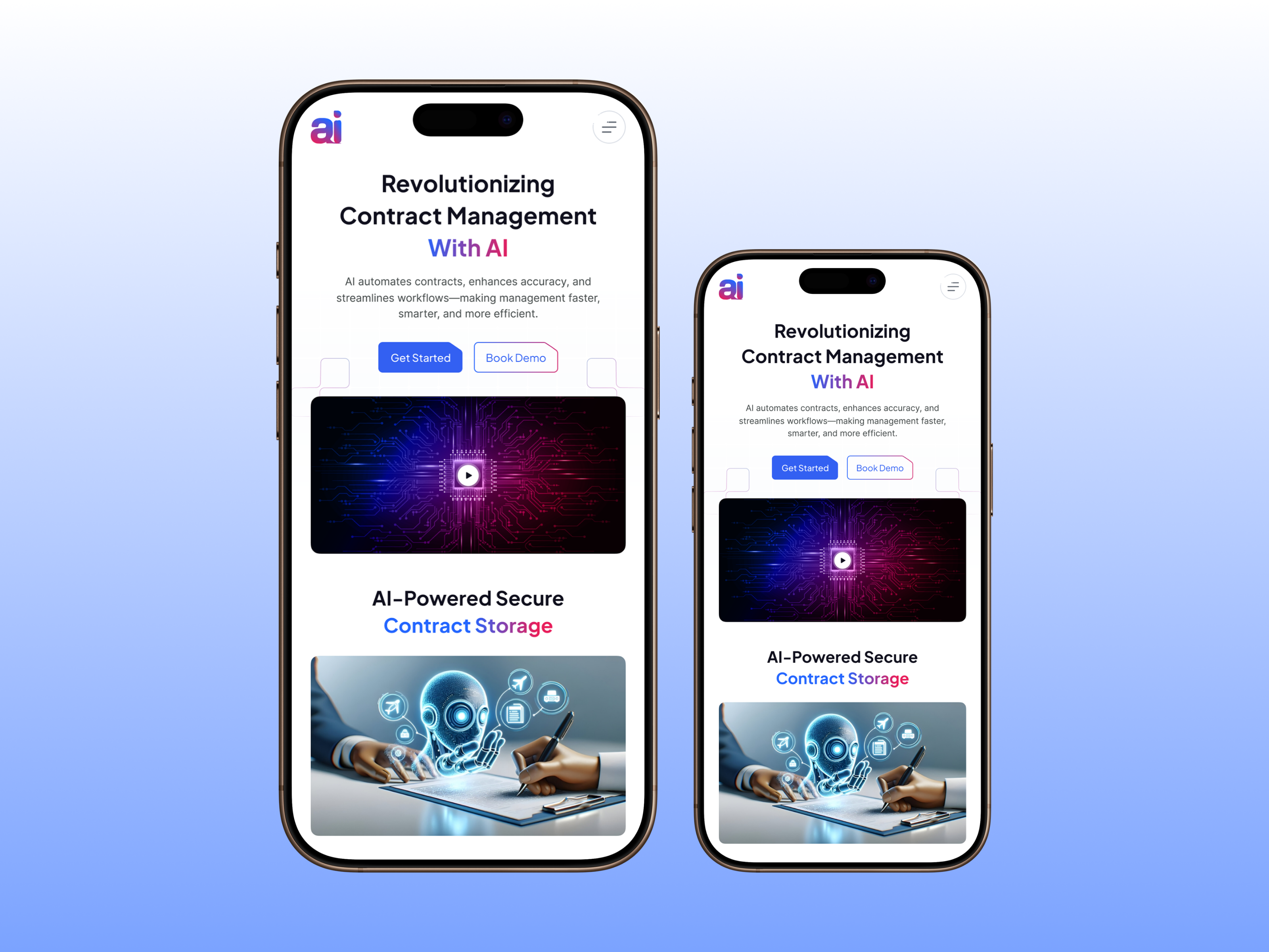 Revolutionizing Contract Management with AI by M A Rouf Crafter on Dribbble