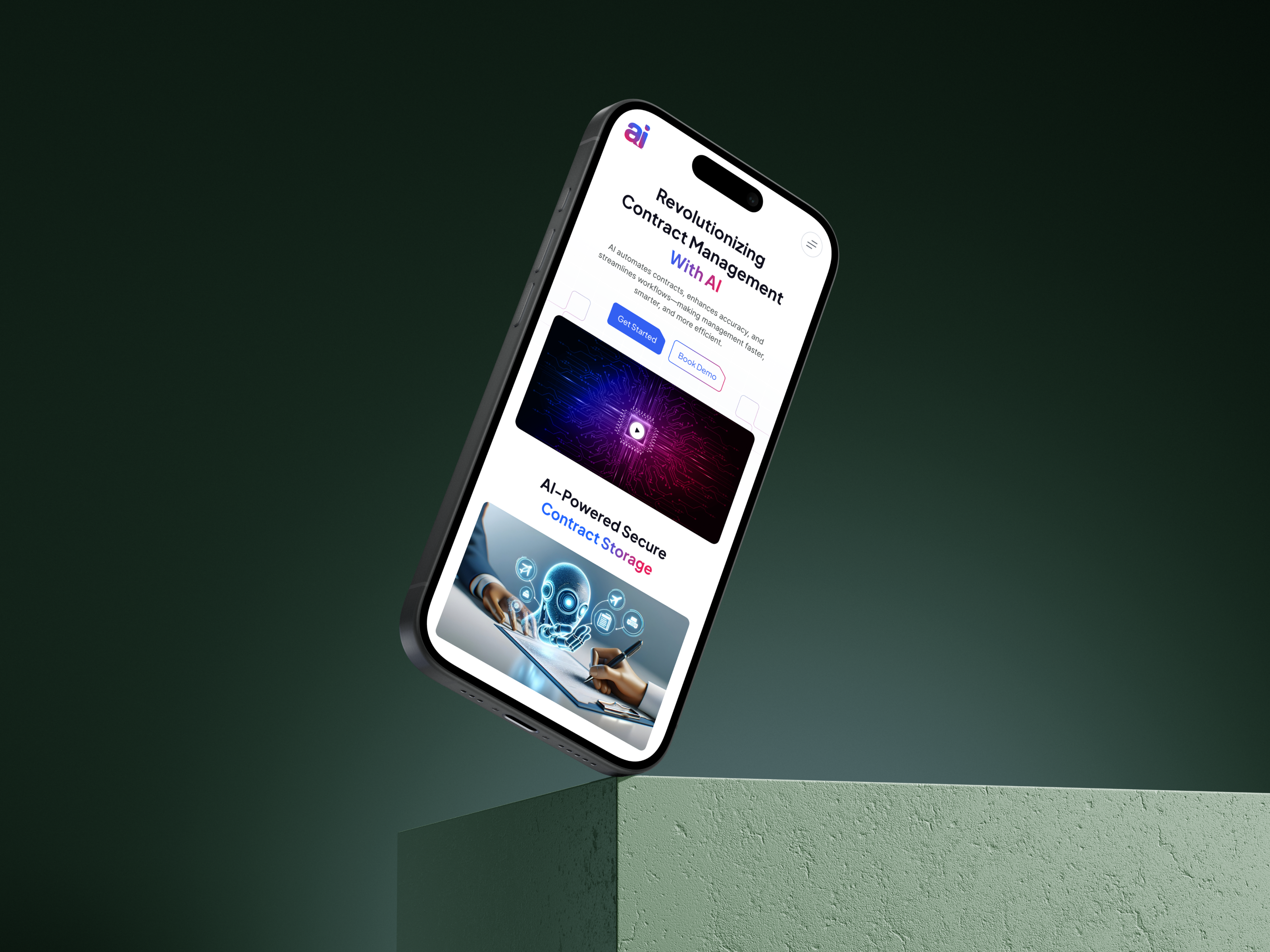 Revolutionizing Contract Management with AI by M A Rouf Crafter on Dribbble