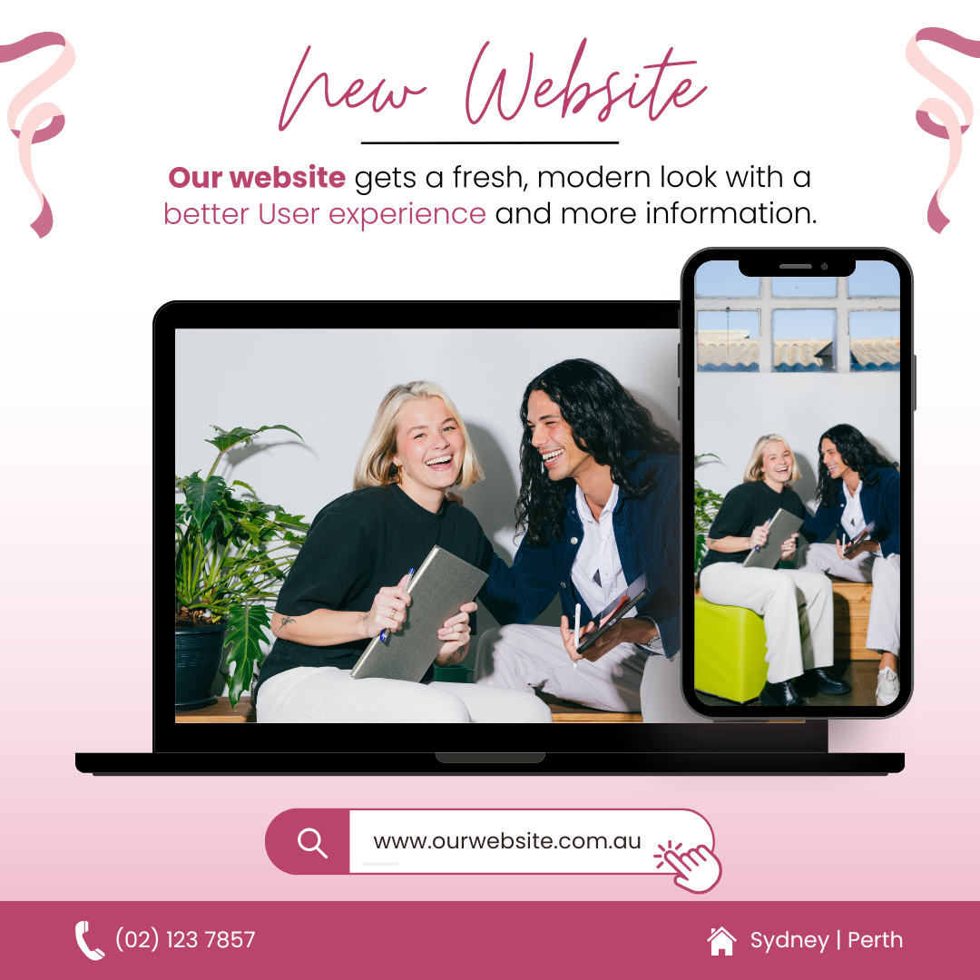 Website Launch Social media poster by Barshat Acharya on Dribbble