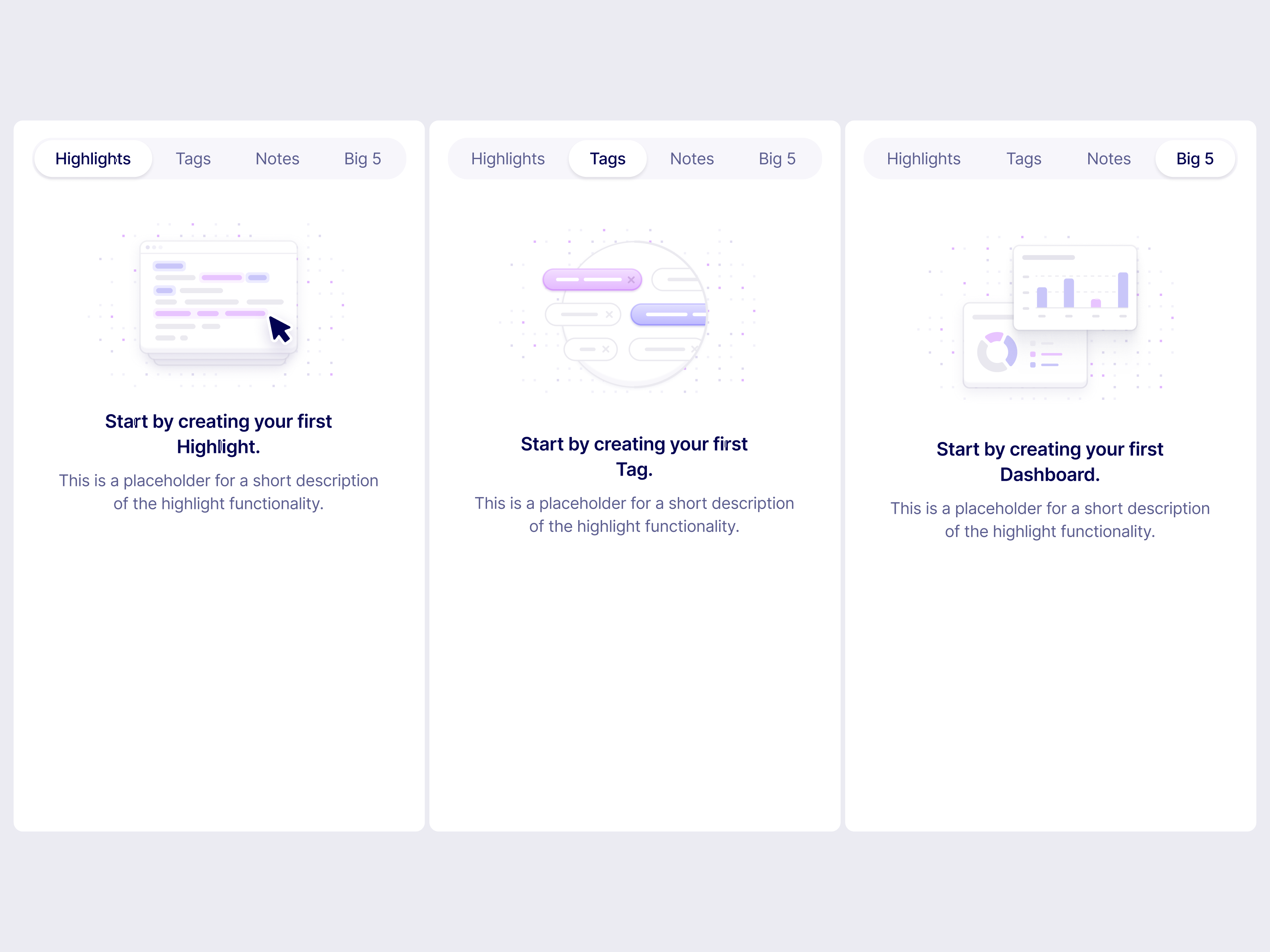 More empty state icons I designed for a project? by Virgil Pana on Dribbble