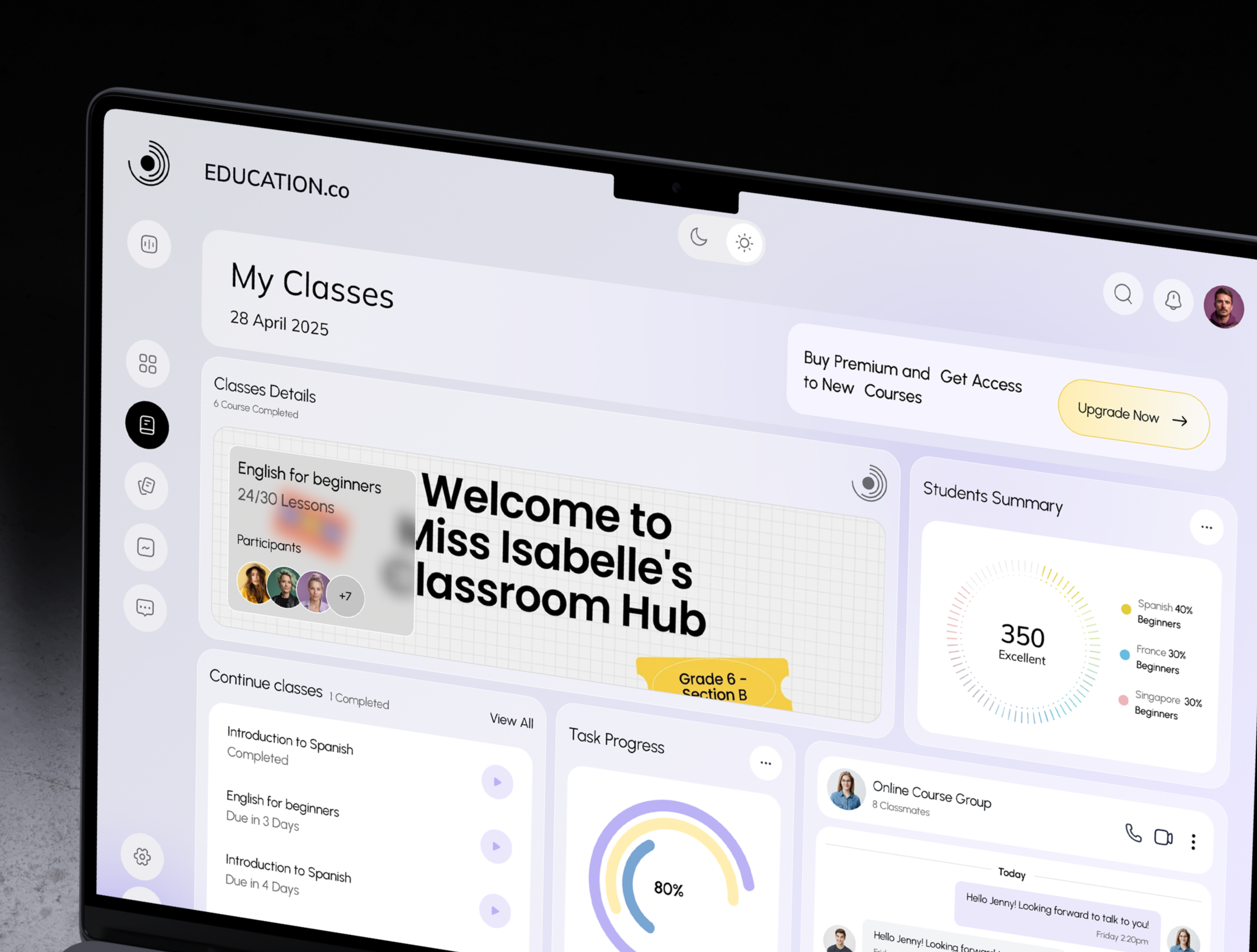 Educational Dashboard Design & IOS App by Maruf Hassan🔥 on Dribbble