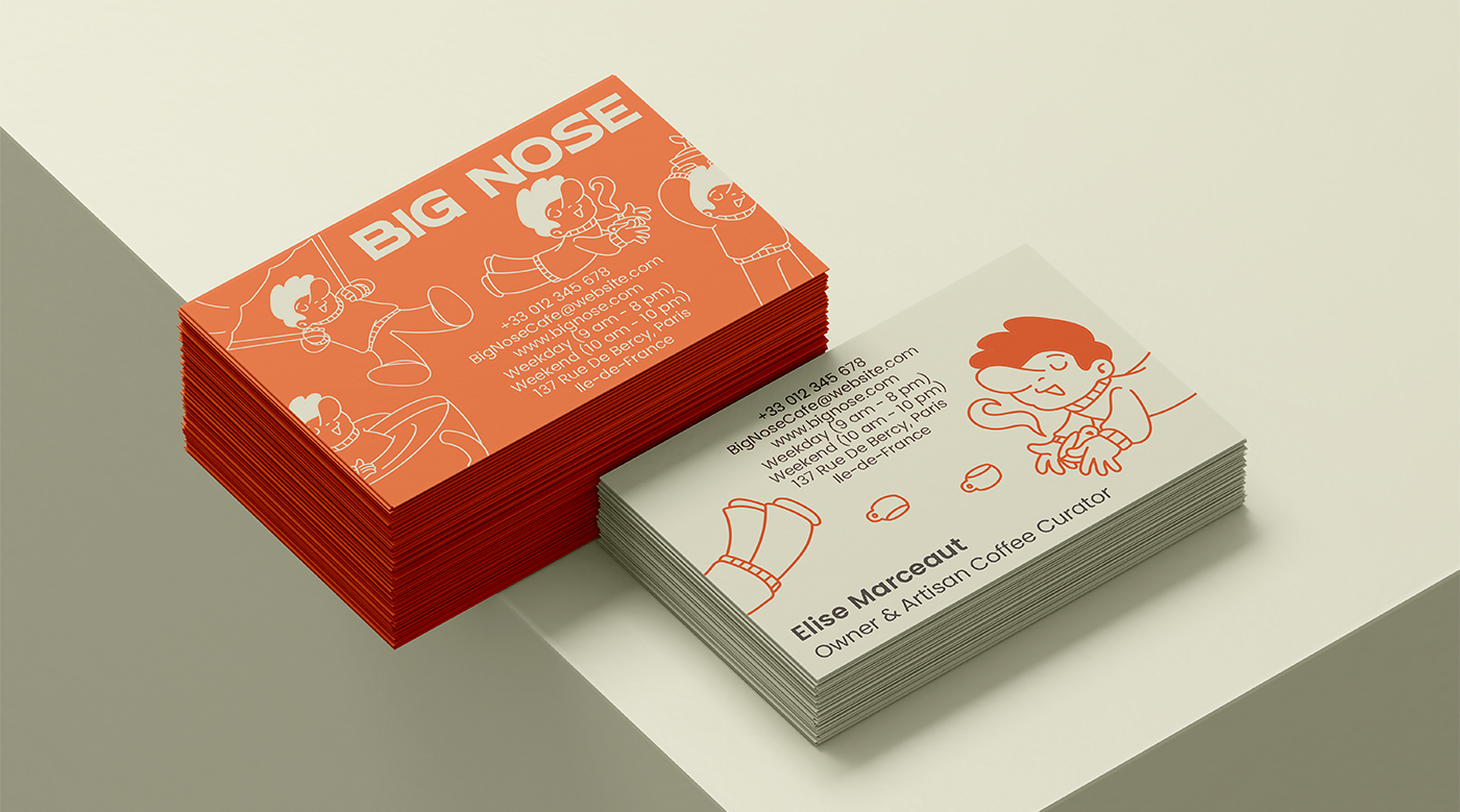 Big Nose Visual Identity by Bakhrudin Ja'far on Dribbble