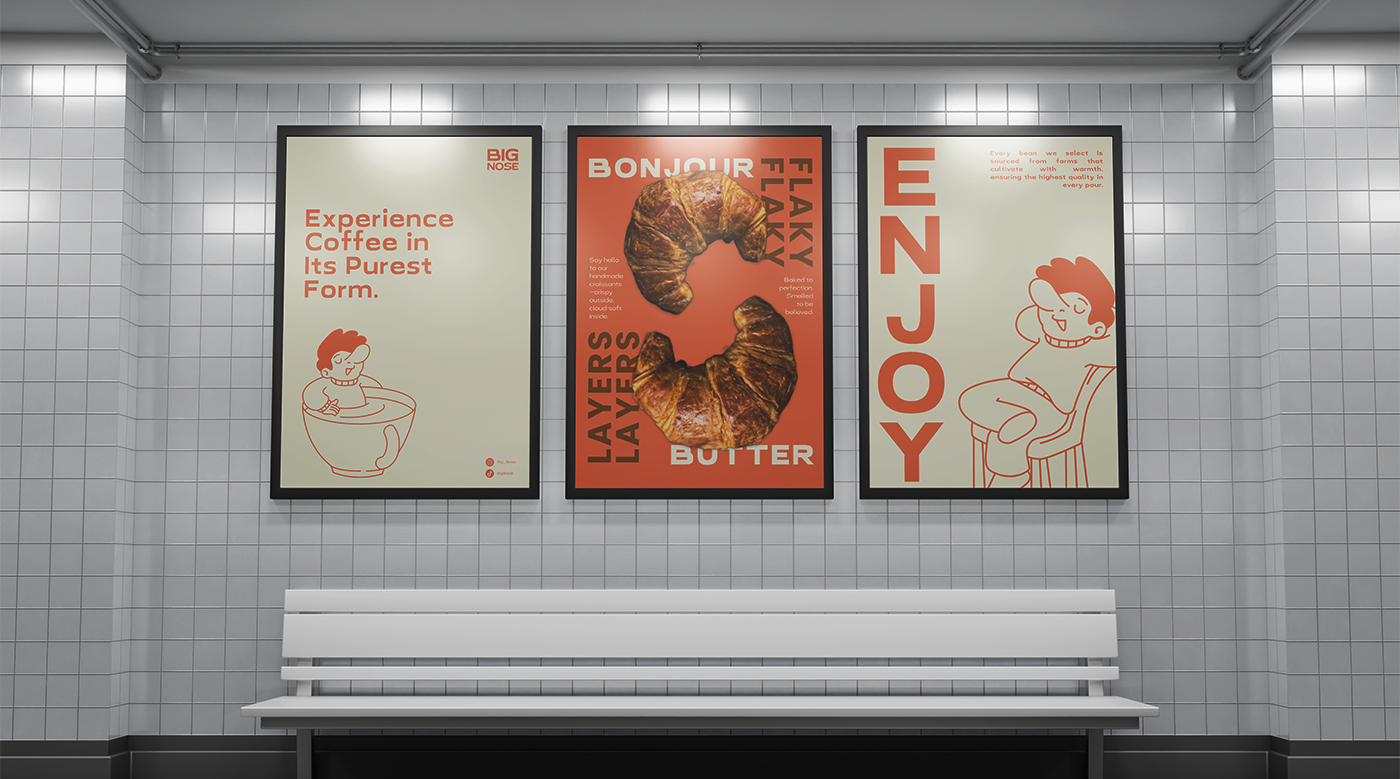 Big Nose Visual Identity by Bakhrudin Ja'far on Dribbble