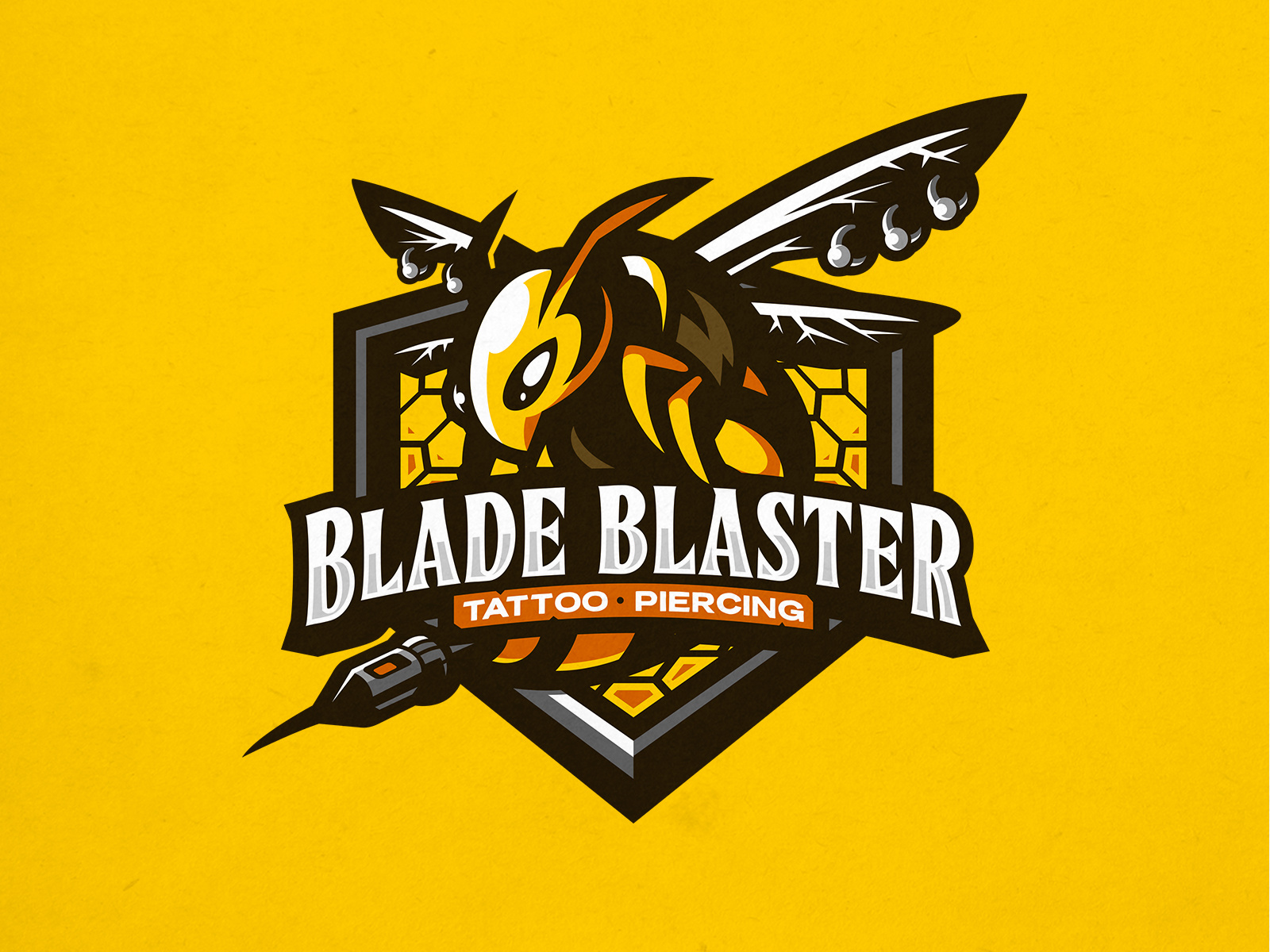 BLADE BLASTER Tattoo and Piercing by Hassan Yazid on Dribbble