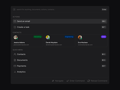 Browse thousands of Dark Mode Menu images for design inspiration | Dribbble
