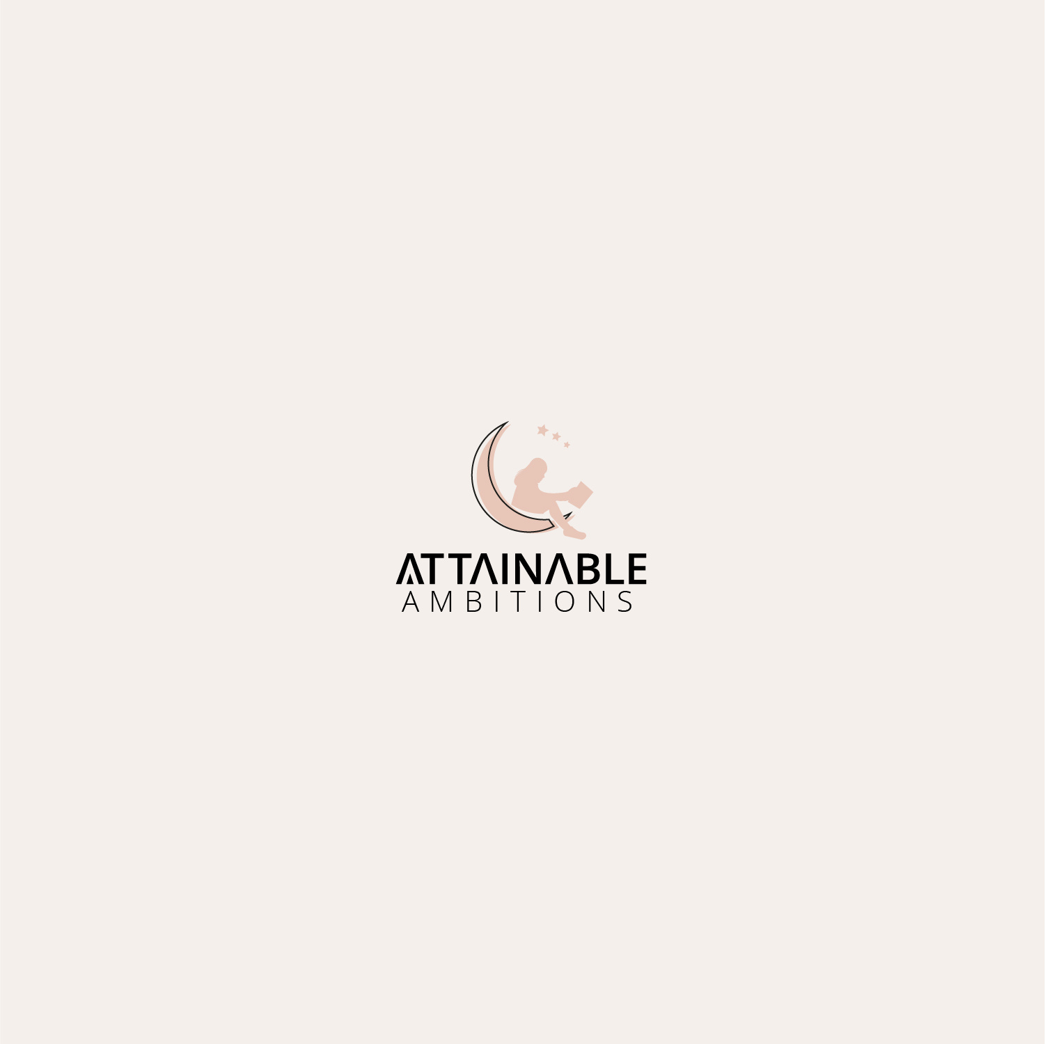 Minimalist Logo Design for Attainable Ambitions by BrandExperts on Dribbble